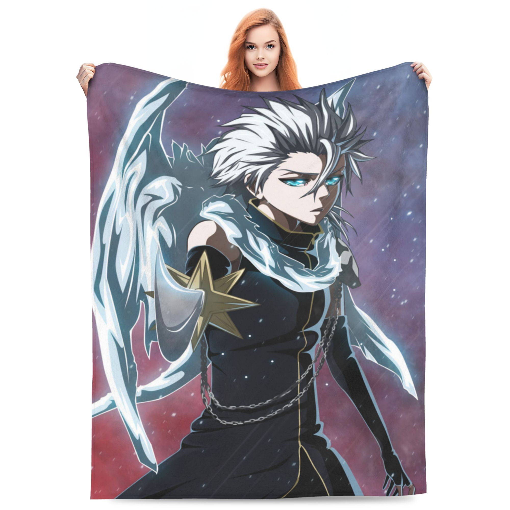 Bleach Bed Blanket 3D Printed Throw Blanket Lightweight Super Soft Air ...