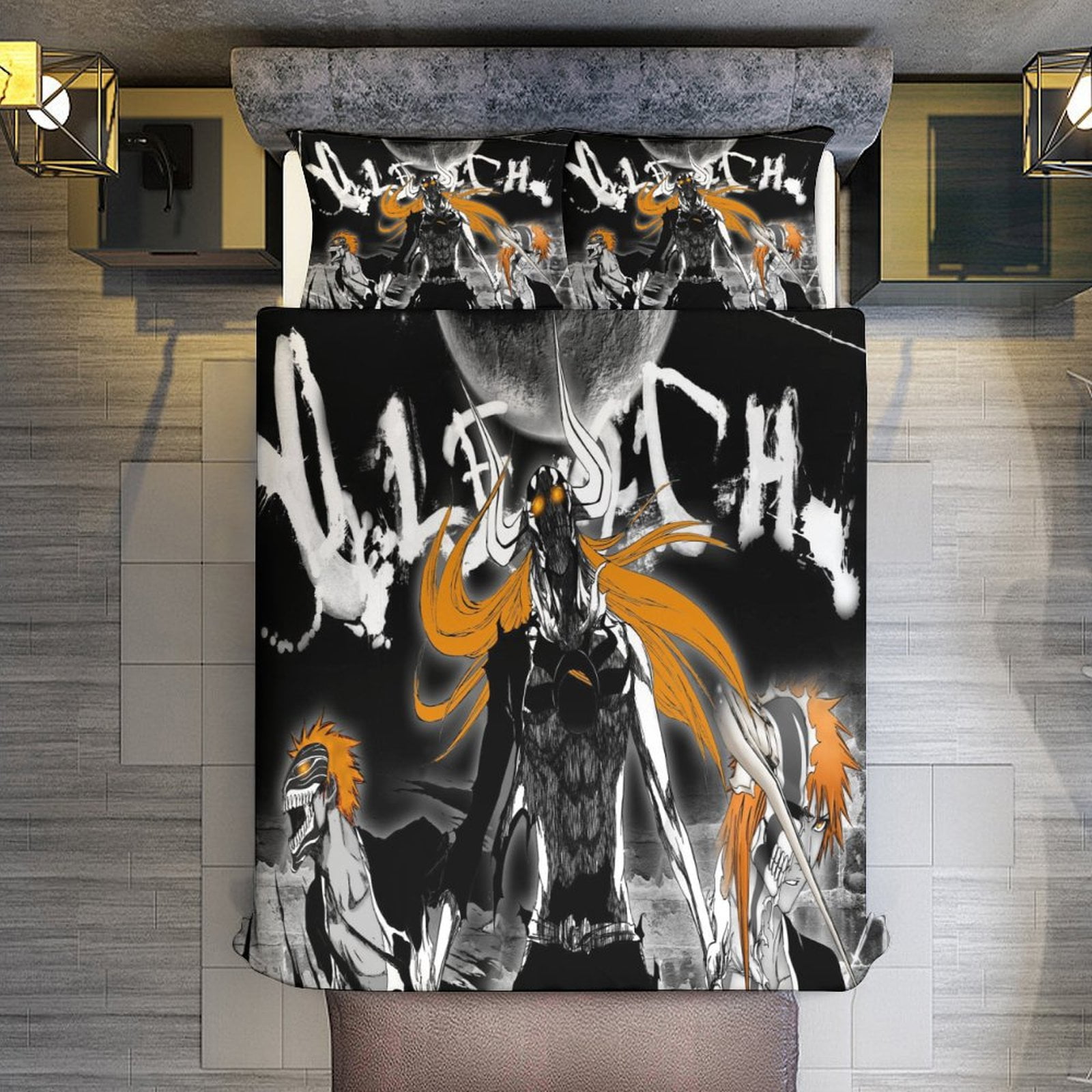 Bleach Bleach 3 Piece Anime Comforter Bedding 1 Set Super Soft Quilt ...