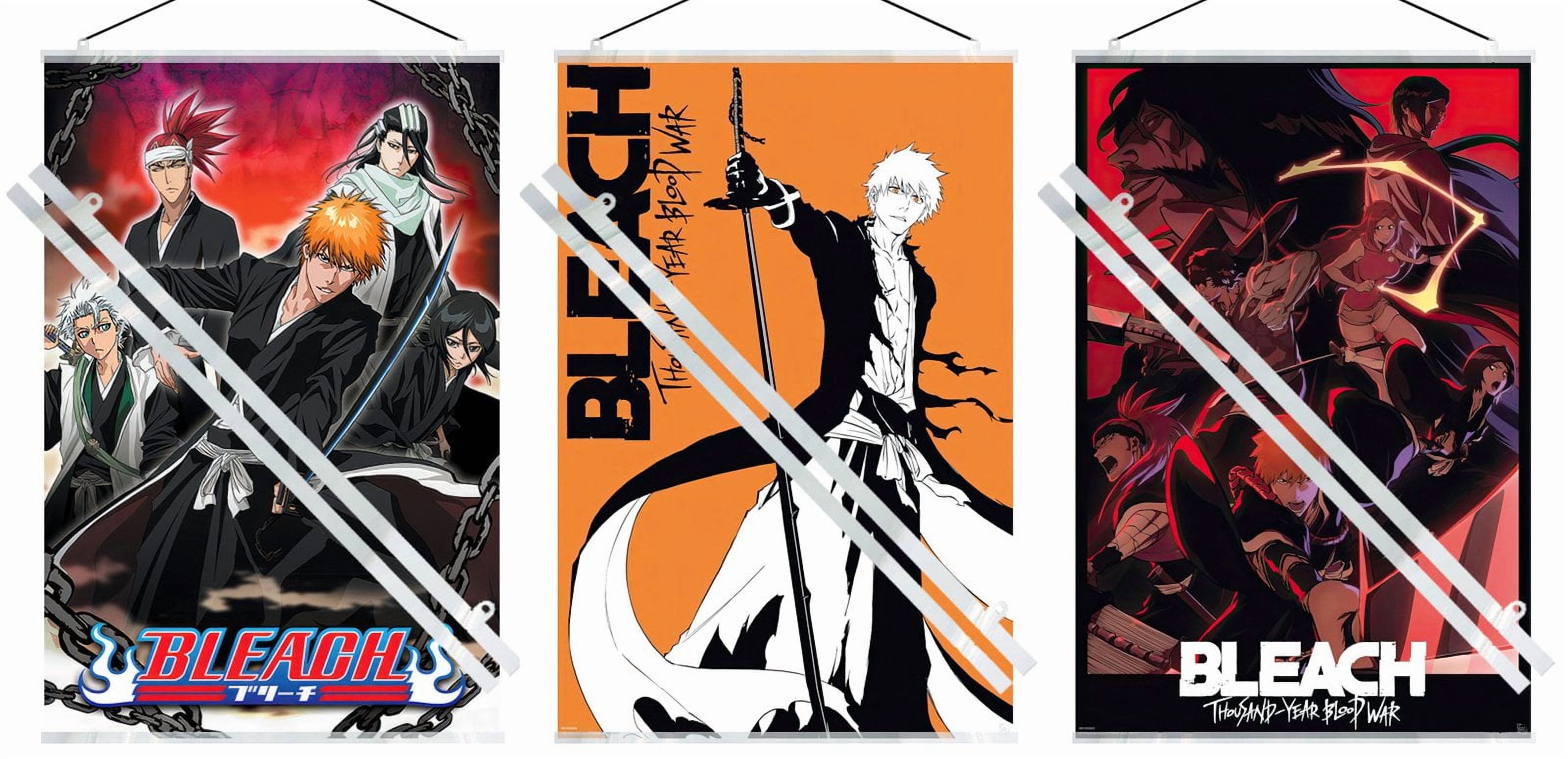 Bleach & Bleach Thousand-Year Blood War - 3 Piece TV Show Poster Set ...