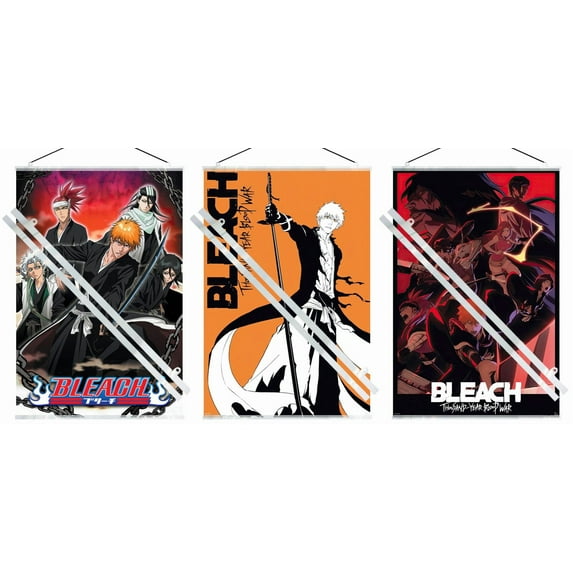Bleach & Bleach Thousand-Year Blood War - 3 Piece TV Show Poster Set ...