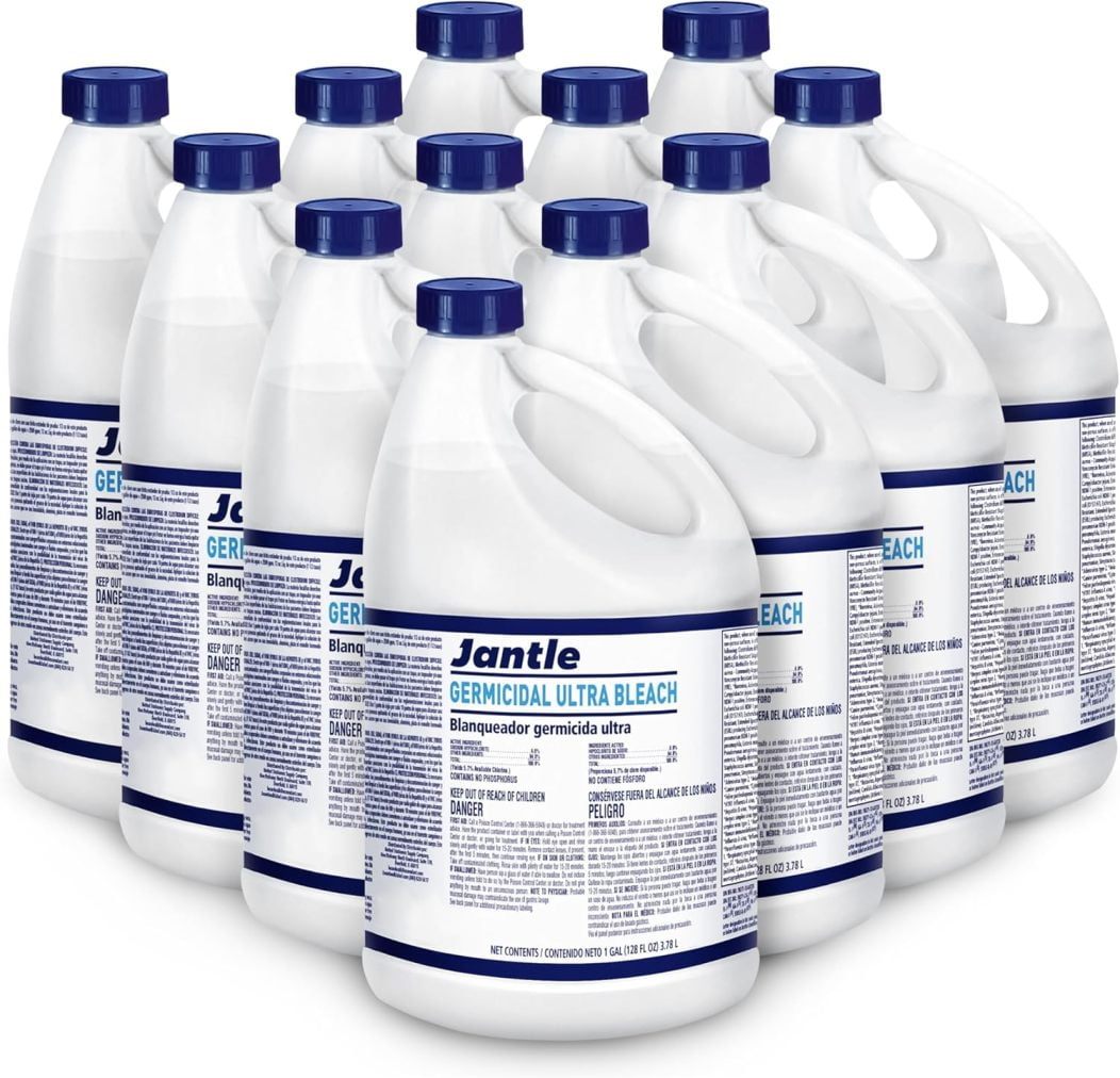 Bleach Cleaner, Bulk Disinfectant Liquid Bleach, Cleans and Removes ...