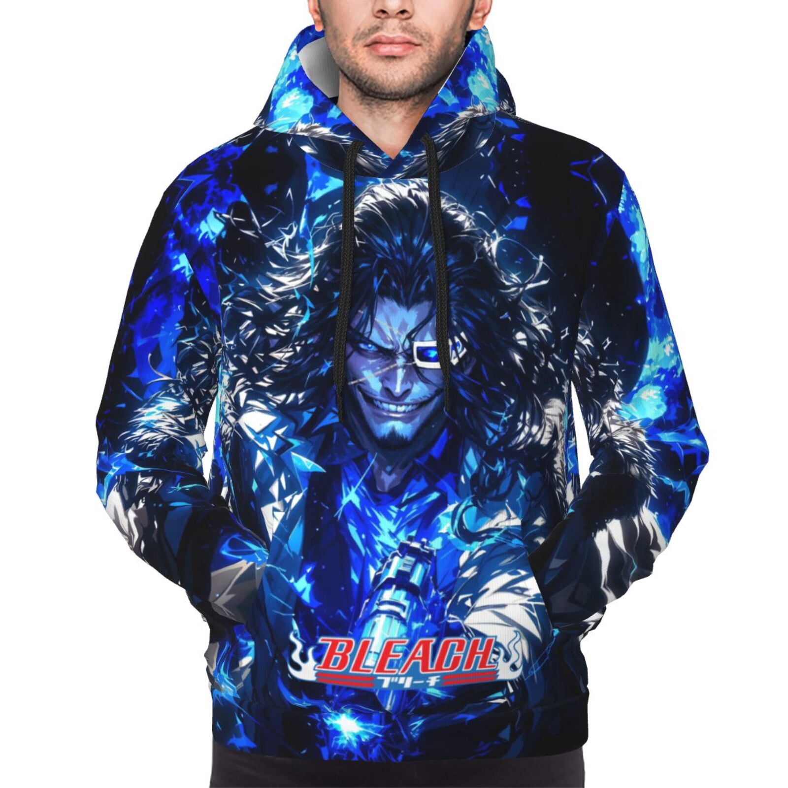 Bleach Coyote Starrk Hoodies For Men Hoodie Pullover Long Sleeve Hooded ...