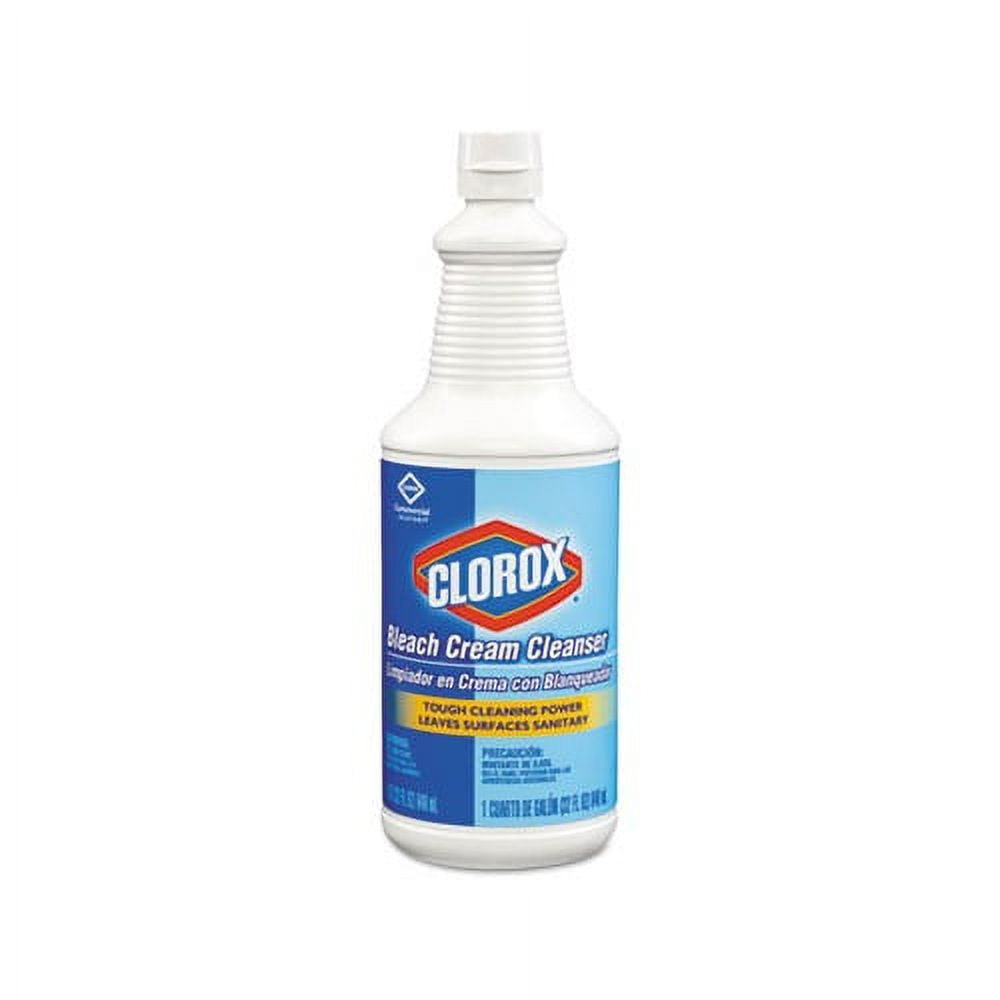 Bleach Cream Cleanser Fresh Scent, 32 oz Bottle, 8/Carton - Walmart.com