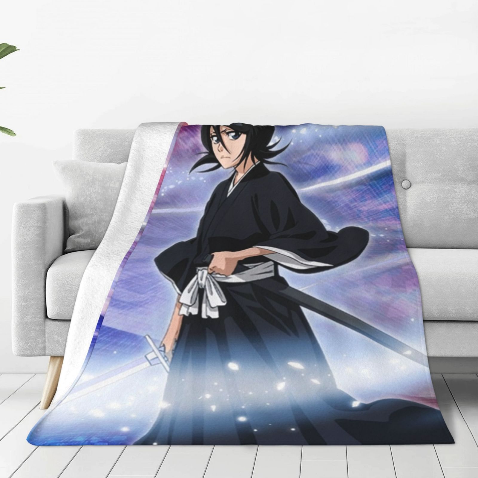 Bleach Cute Anime Blanket, Gifts For Girls And Boys, Super Soft ...