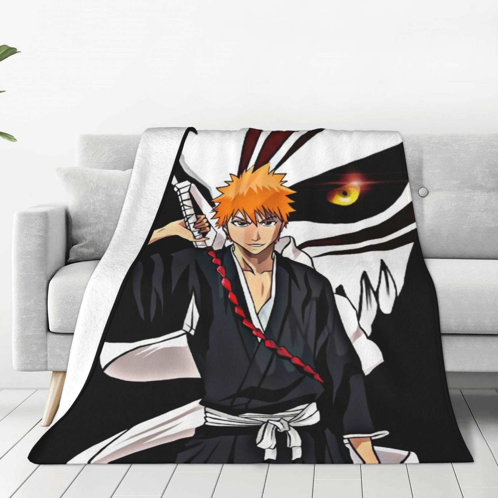 Bleach Cute Anime Blanket, Gifts For Girls And Boys, Super Soft ...