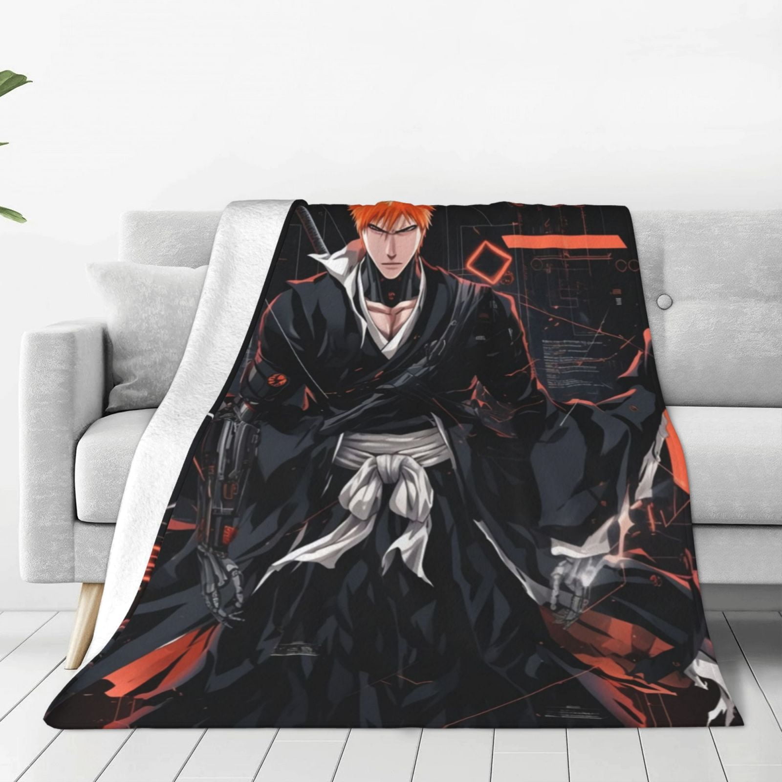 Bleach Cute Anime Blanket, Gifts For Girls And Boys, Super Soft ...