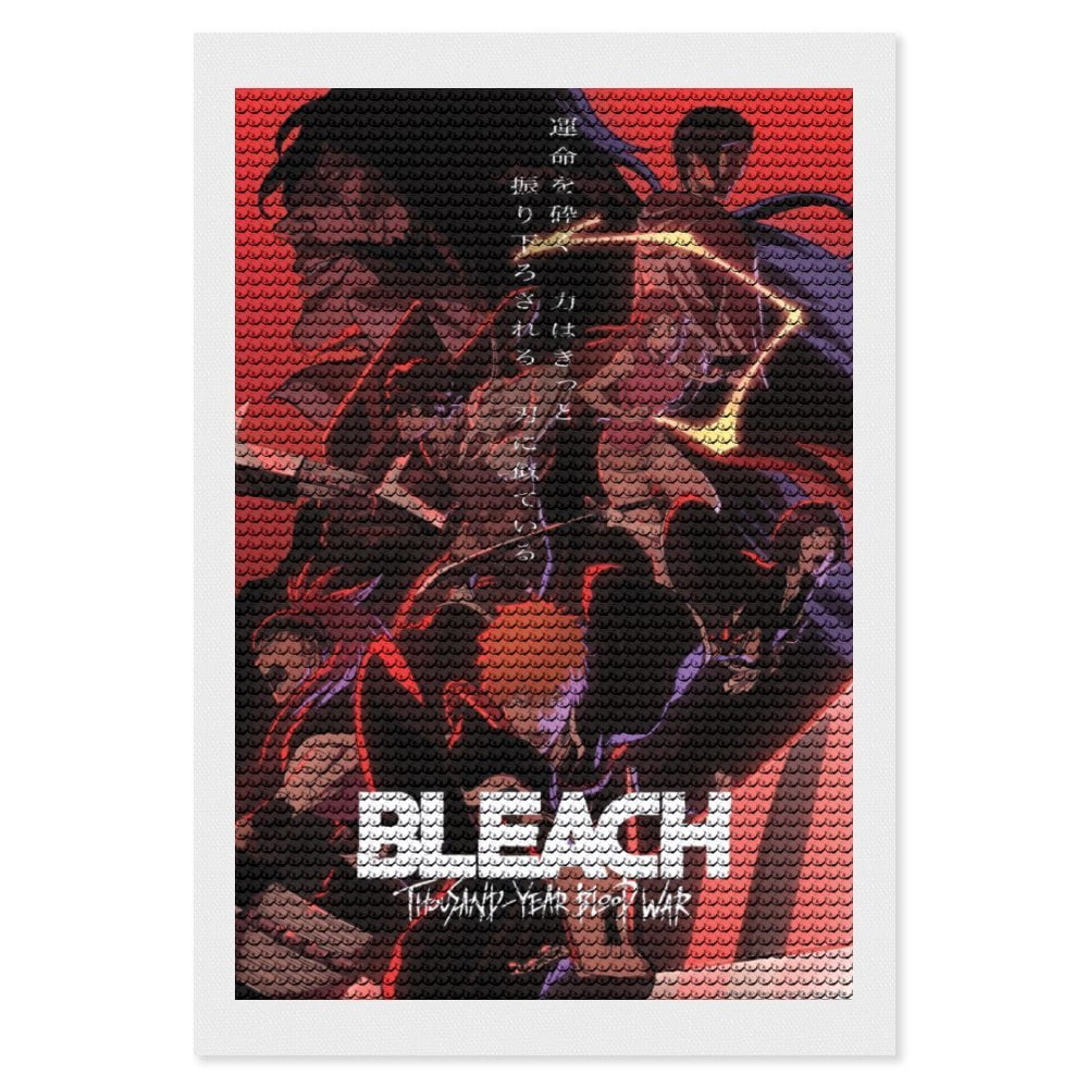 Bleach Diamond Art Kits DIY 5D Anime Painting by Number Kits Full ...