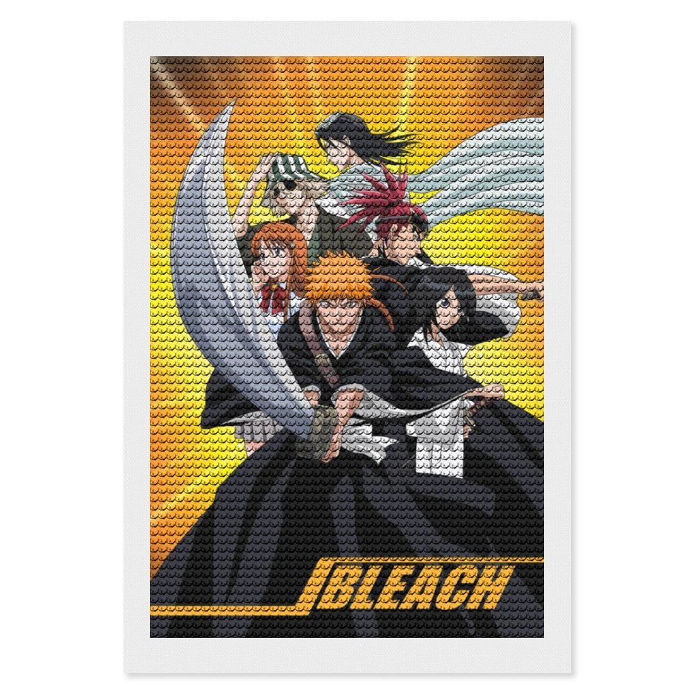Bleach Diamond Art Kits DIY 5D Anime Painting by Number Kits Full ...