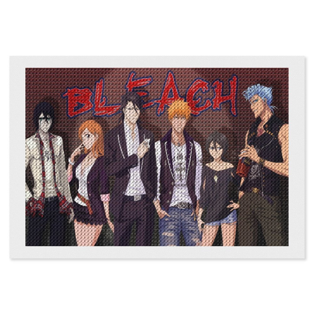 Bleach Diamond Art Kits DIY 5D Anime Painting by Number Kits Full ...