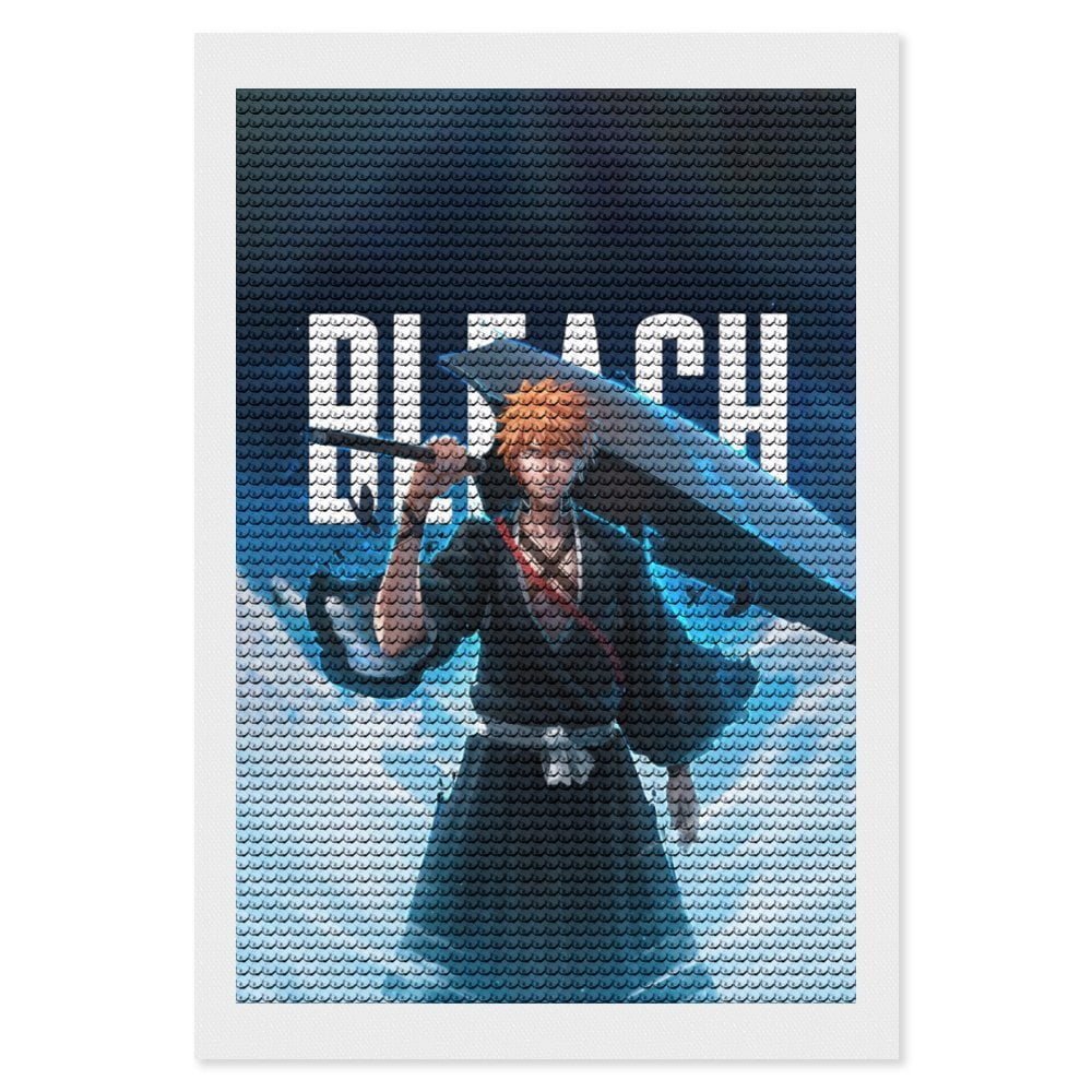 Bleach Diamond Art Kits DIY 5D Anime Painting by Number Kits Full ...