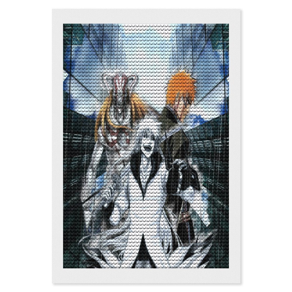 Bleach Diamond Art Kits DIY 5D Anime Painting by Number Kits Full ...