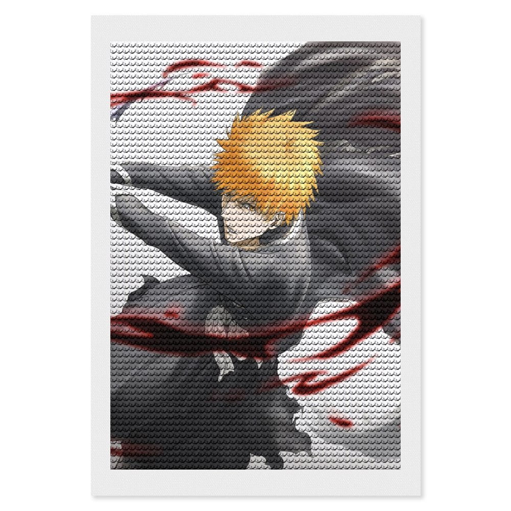 Bleach Diamond Art Kits DIY 5D Anime Painting by Number Kits Full ...