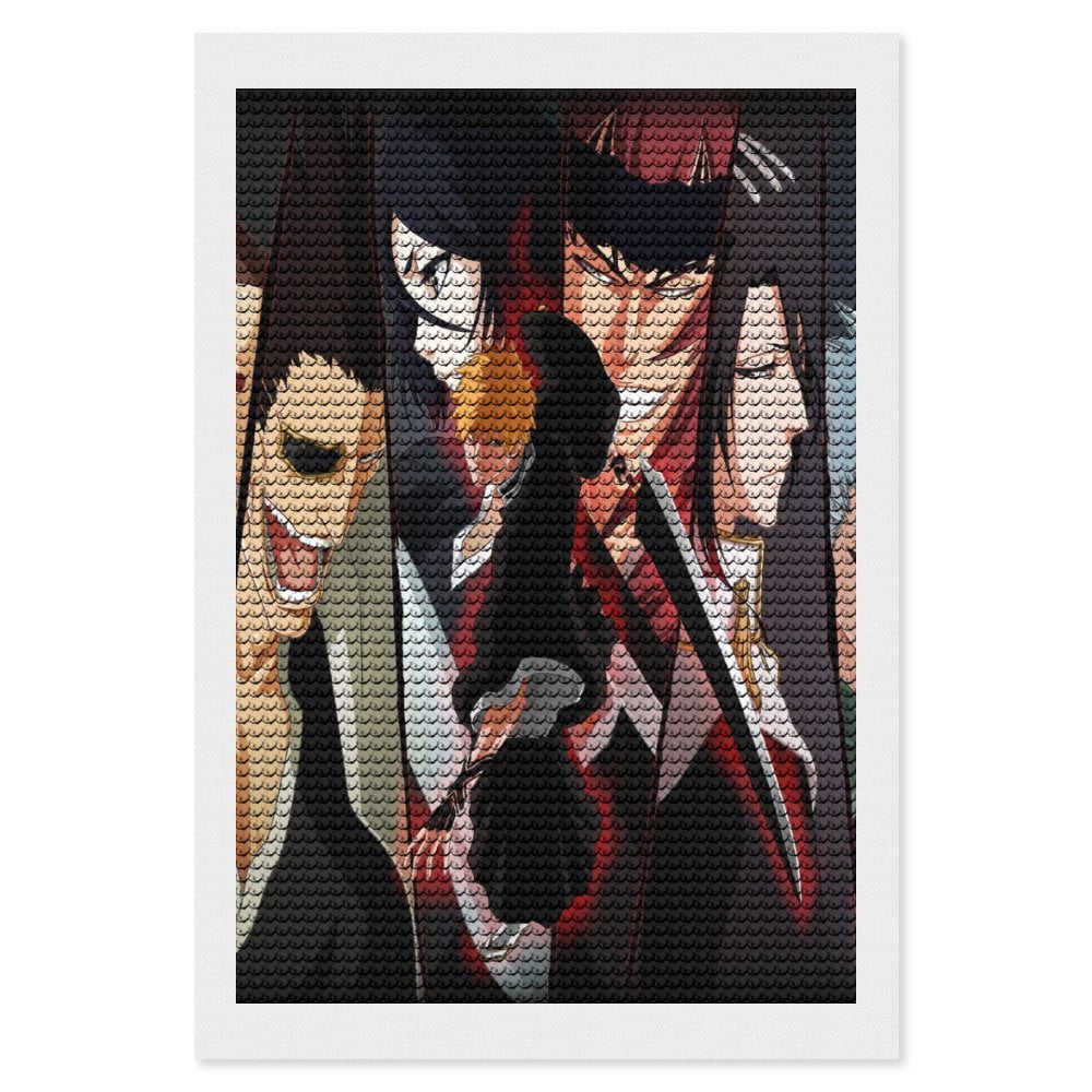 Bleach Diamond Art Kits DIY 5D Anime Painting by Number Kits Full ...