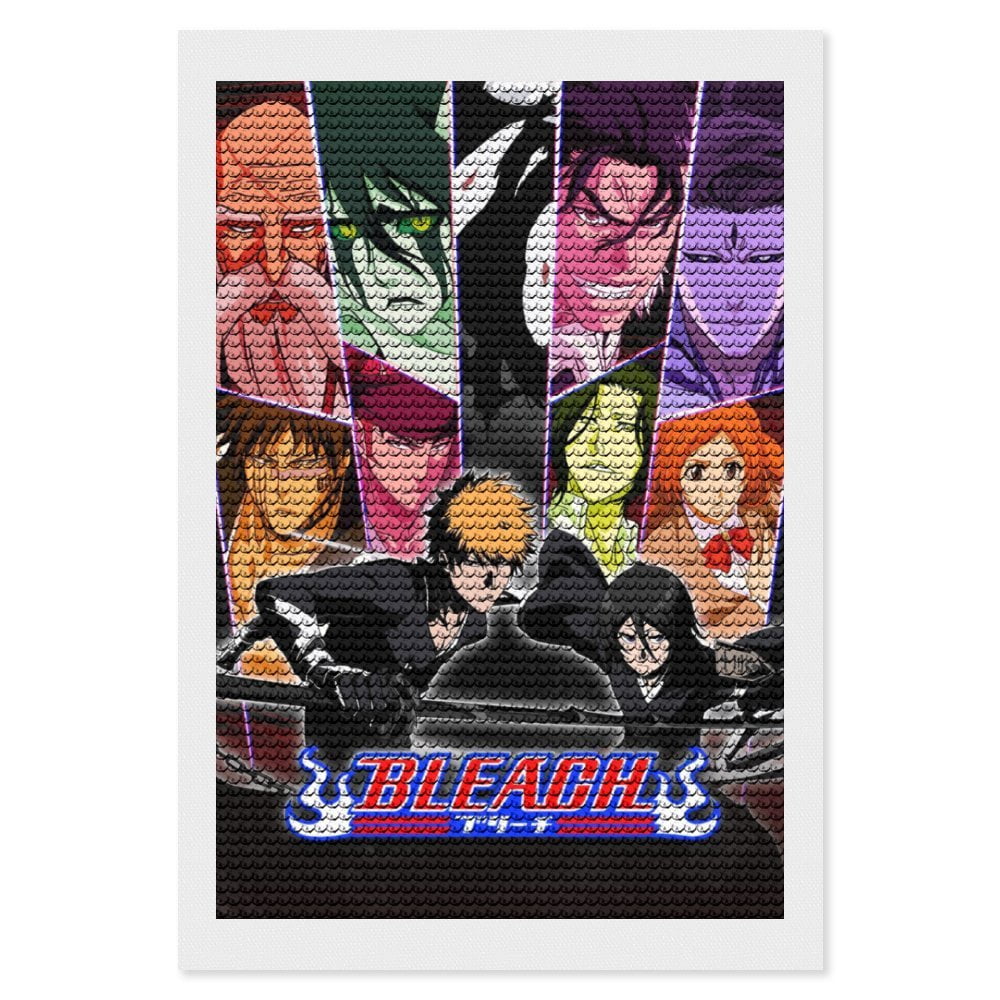 Bleach Diamond Art Kits DIY 5D Anime Painting by Number Kits Full ...