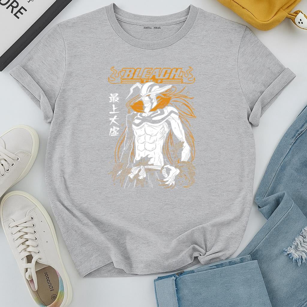 Bleach Ichigo Kurosaki Moon Kawaii Style Anime Manga Fan Graphic Unisex ...