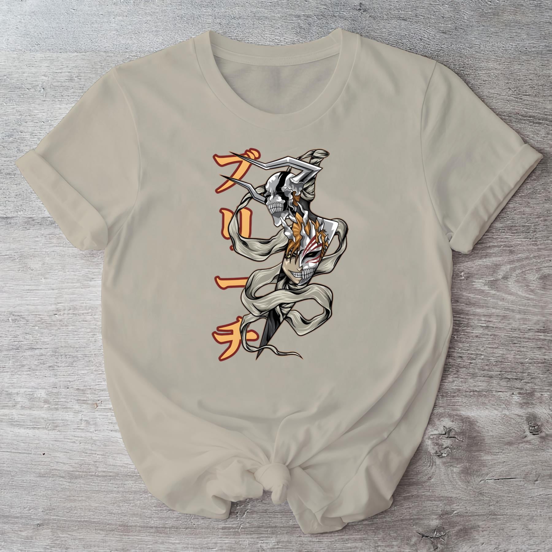 Bleach Ichigo Kurosaki T-shirt Manga Strip Horror Anime Gift Shirt Tee ...