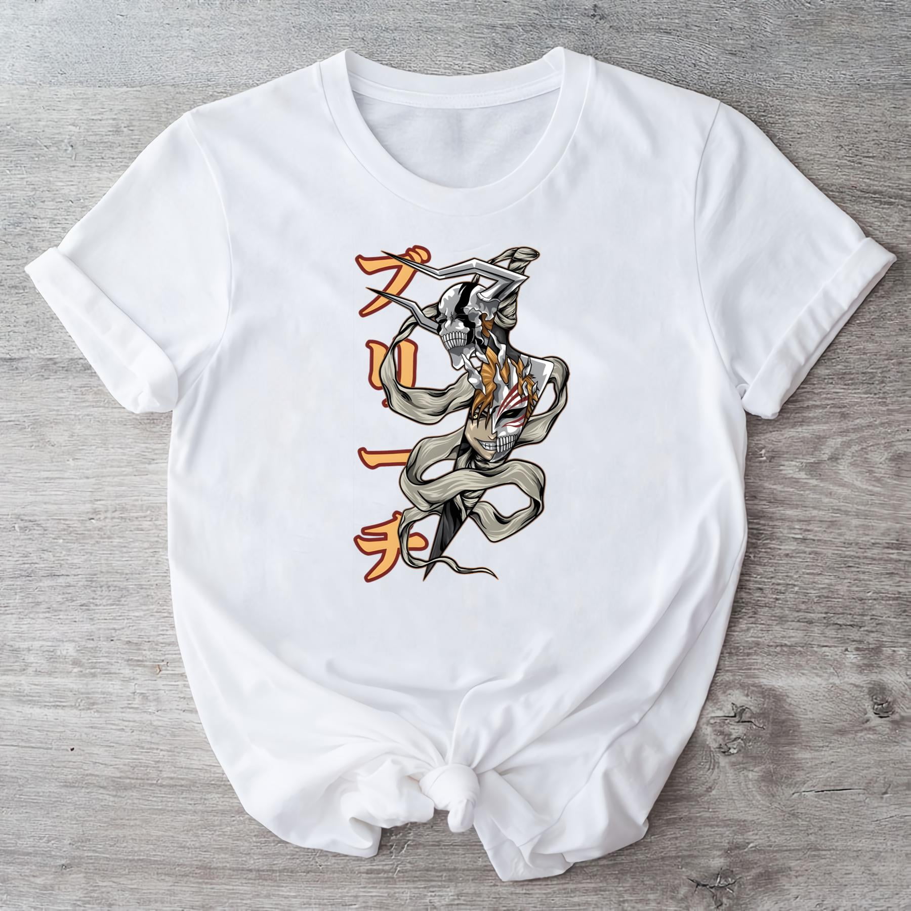 Bleach Ichigo Kurosaki T-shirt Manga Strip Horror Anime Gift Shirt Tee ...