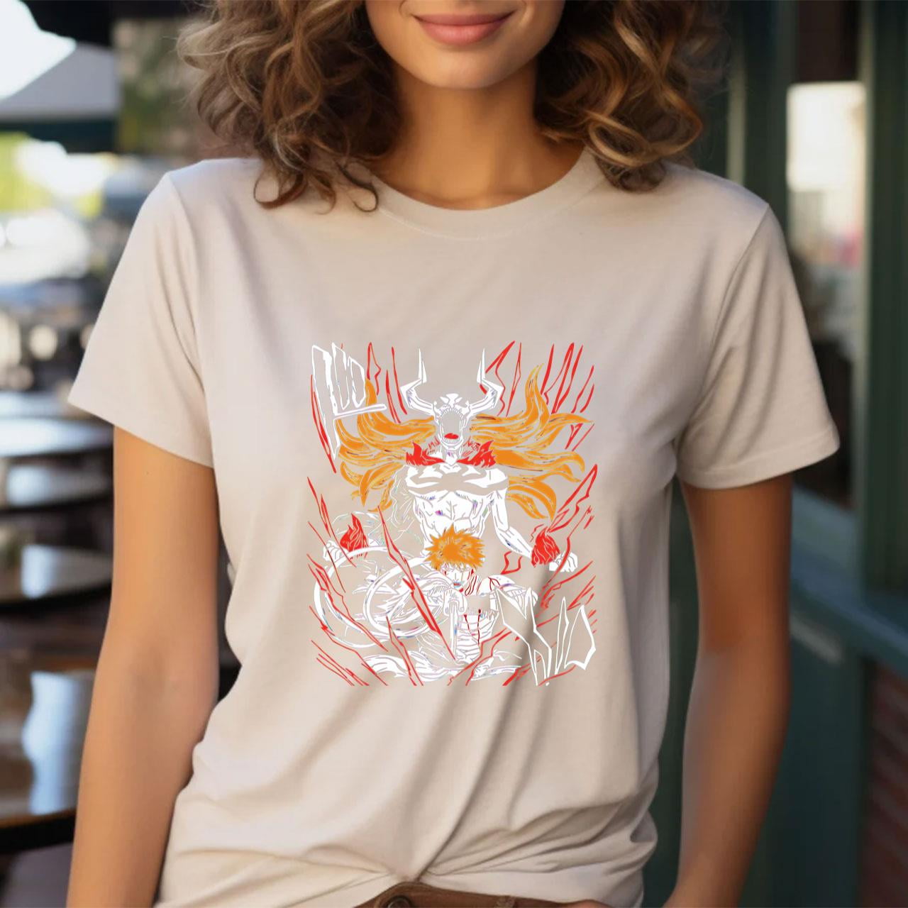 Bleach Ichigo Kurosaki shirt,gift shirt Manga Strip Anime Unisex Tshirt ...