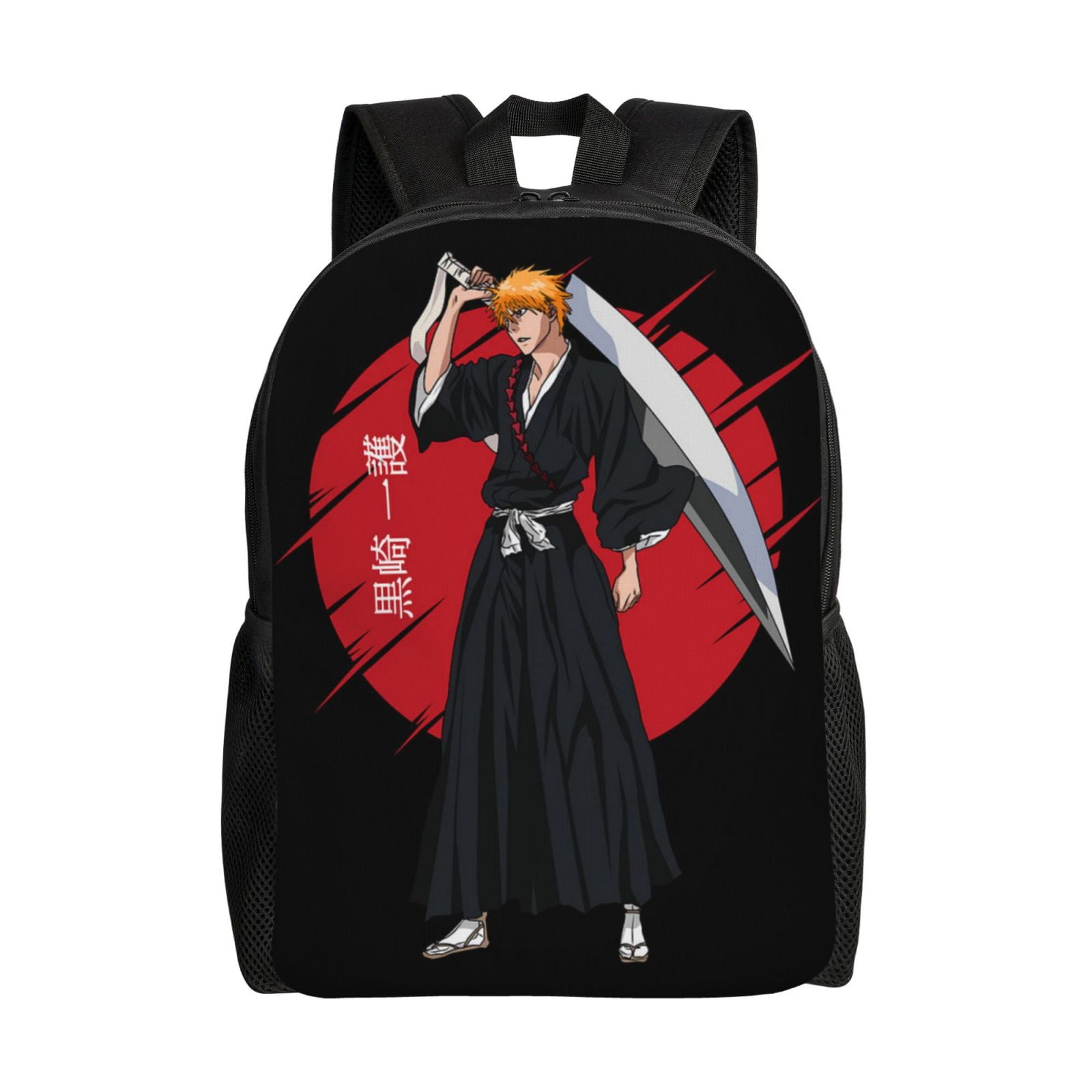 Bleach Ichigo Kurozaki Backpack Cute Anime Large Capacity Multifunction ...