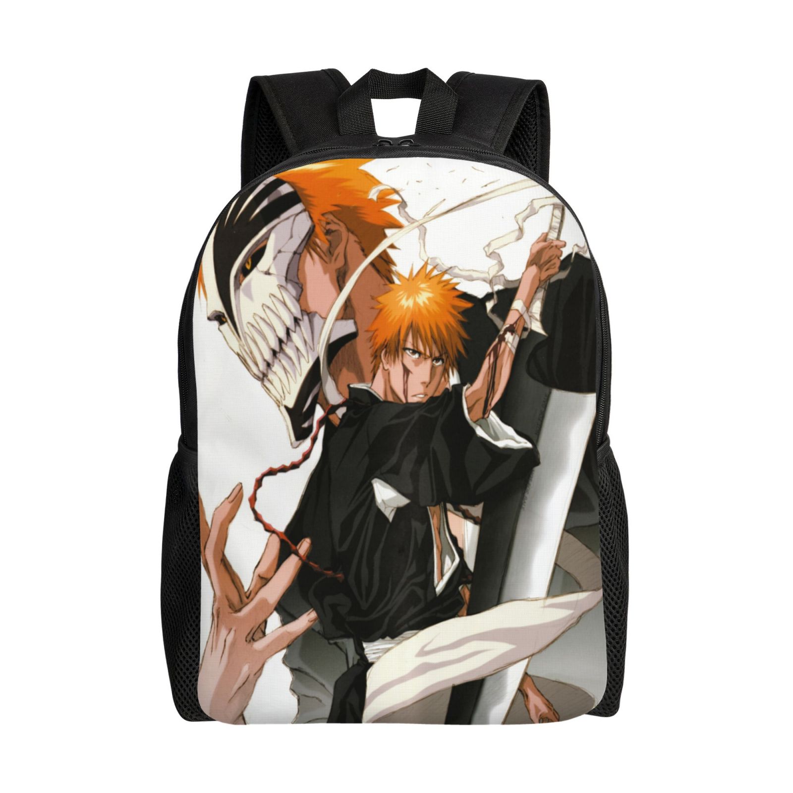 Bleach Ichigo Kurozaki Backpack Cute Anime Large Capacity Multifunction ...