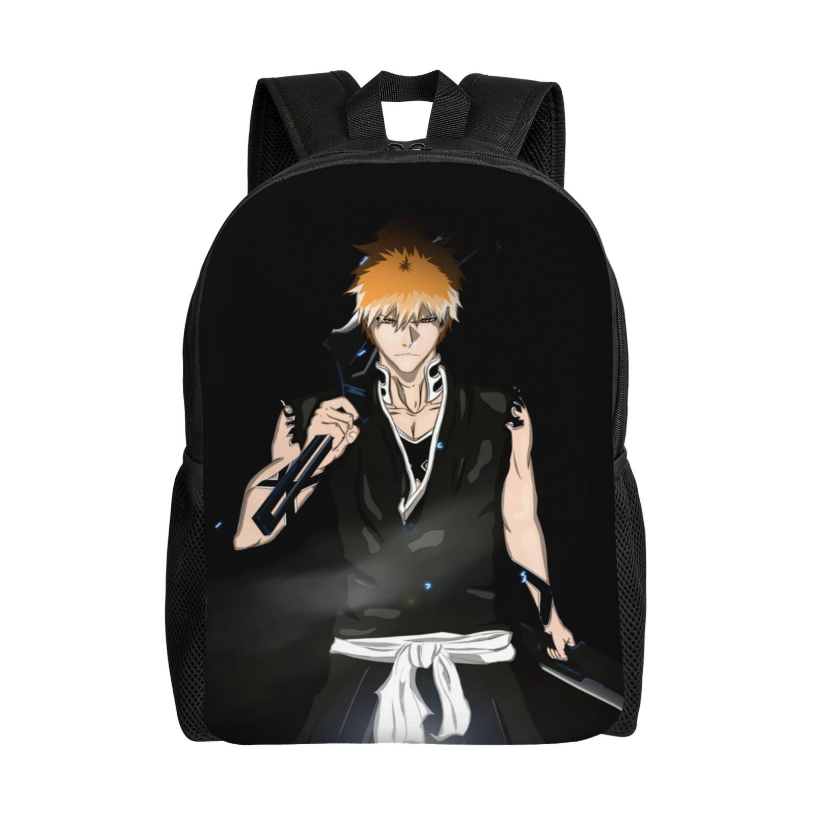 Bleach Ichigo Kurozaki Backpack Cute Anime Large Capacity Multifunction ...