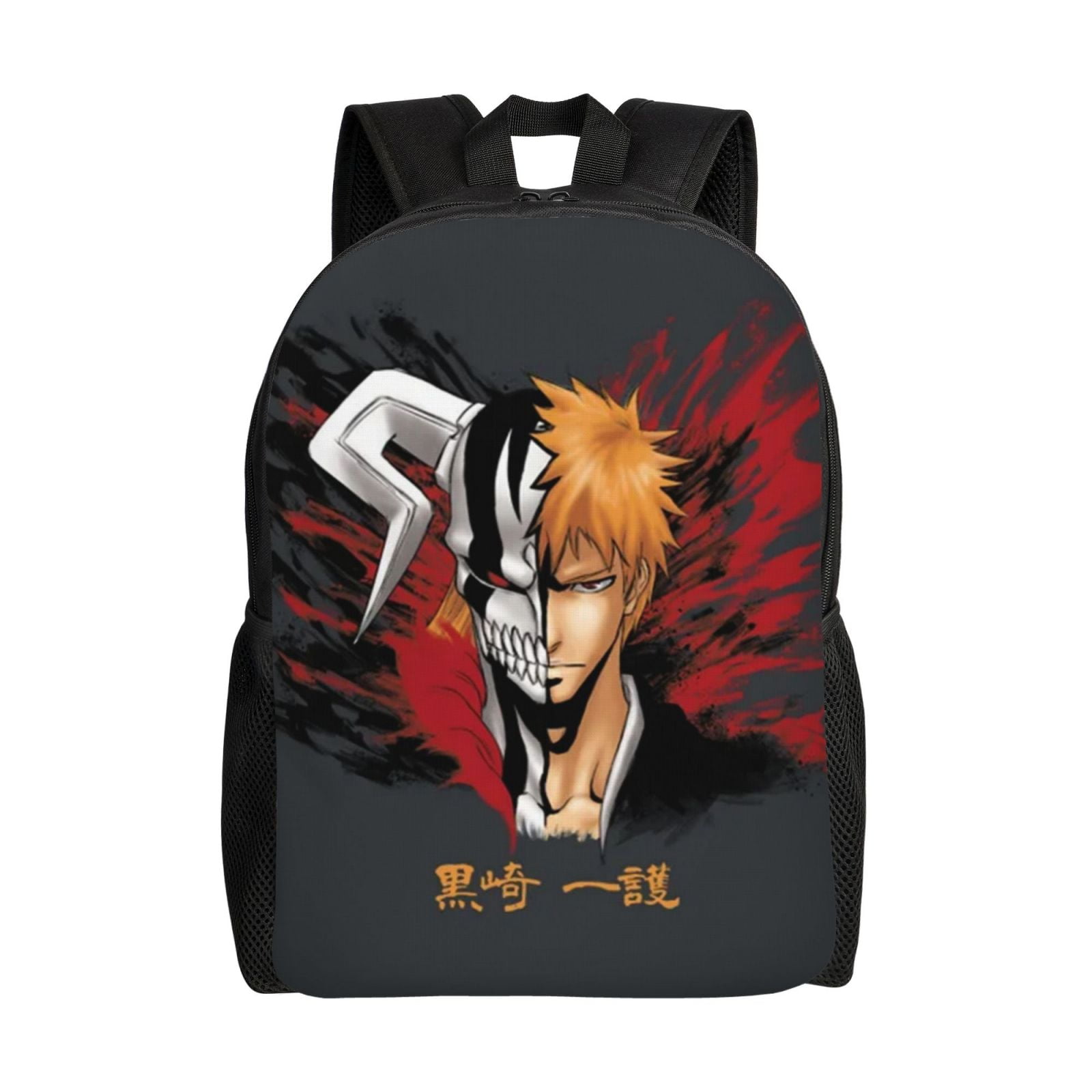 Bleach Ichigo Kurozaki Backpack Cute Anime Large Capacity Multifunction ...