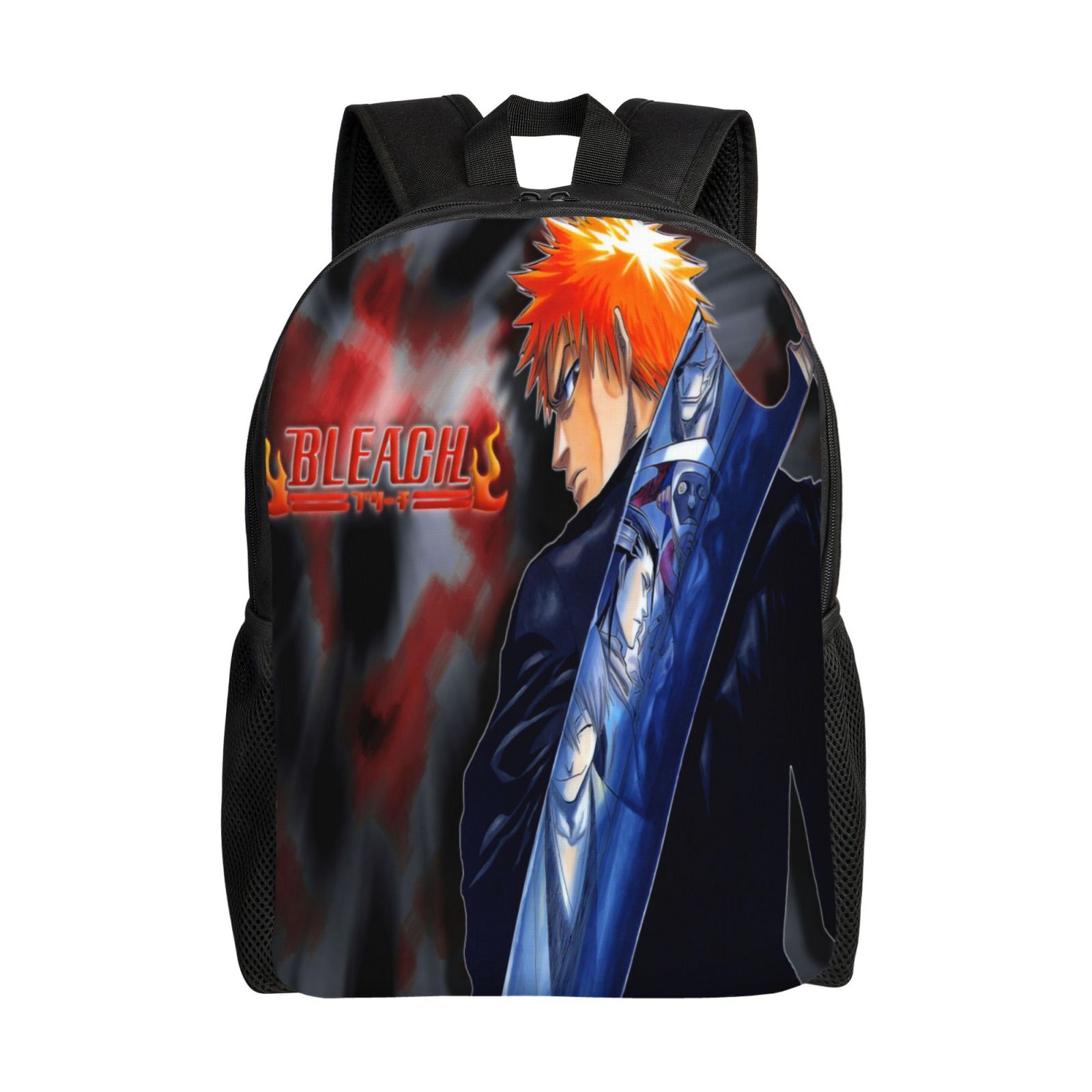 Bleach Ichigo Kurozaki Backpack Cute Anime Large Capacity Multifunction ...