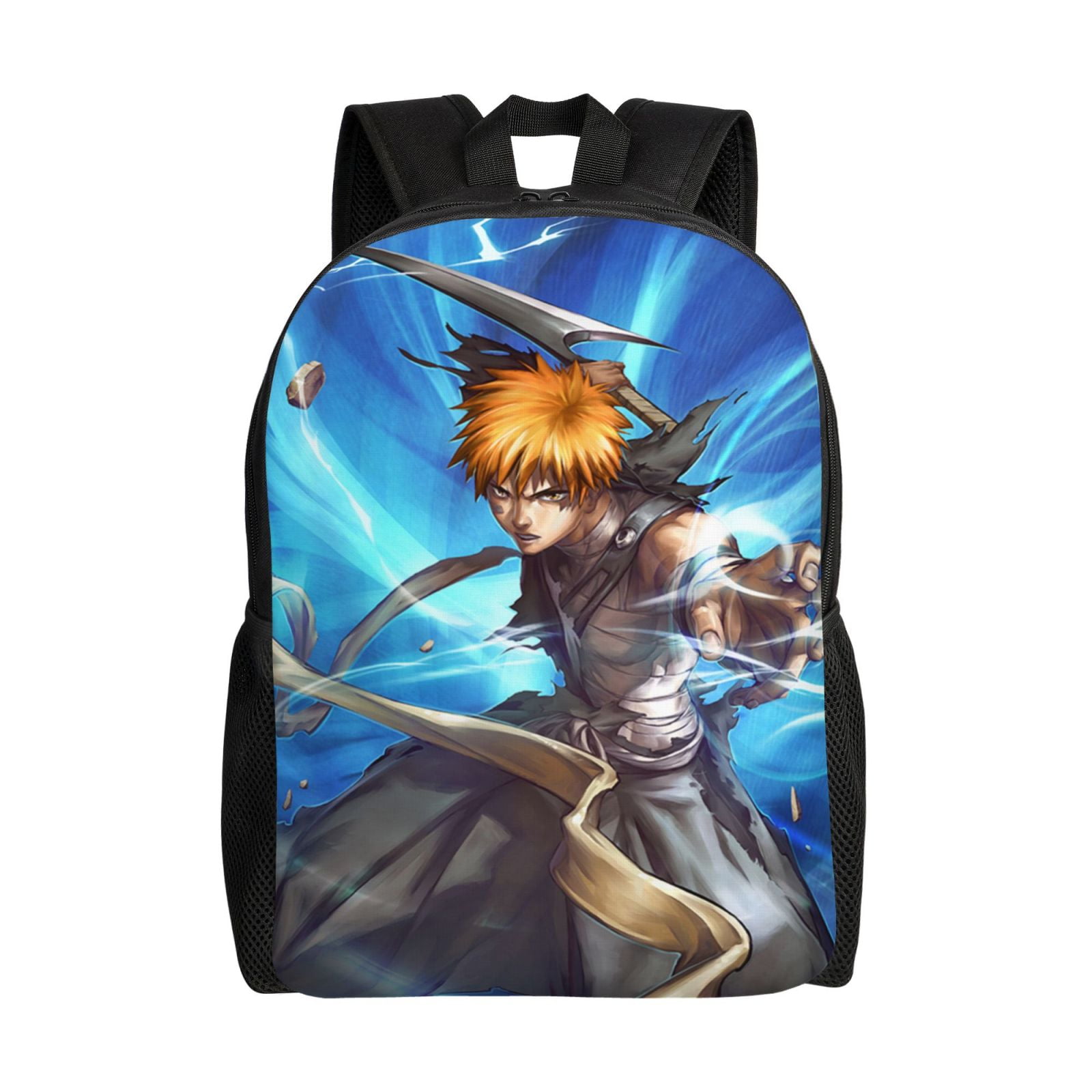 Bleach Ichigo Kurozaki Backpack Cute Anime Large Capacity Multifunction ...