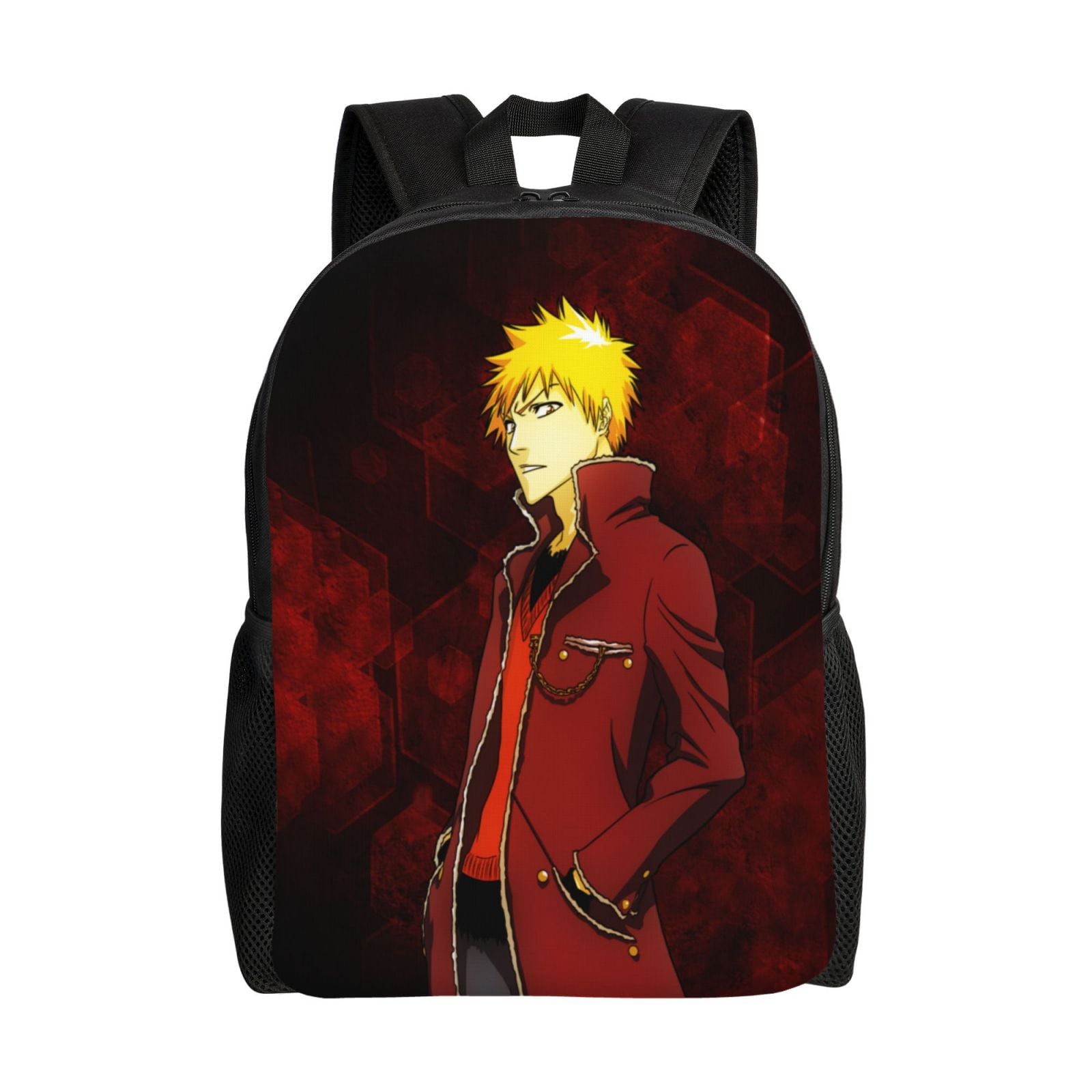 Bleach Ichigo Kurozaki Backpack Cute Anime Large Capacity Multifunction ...
