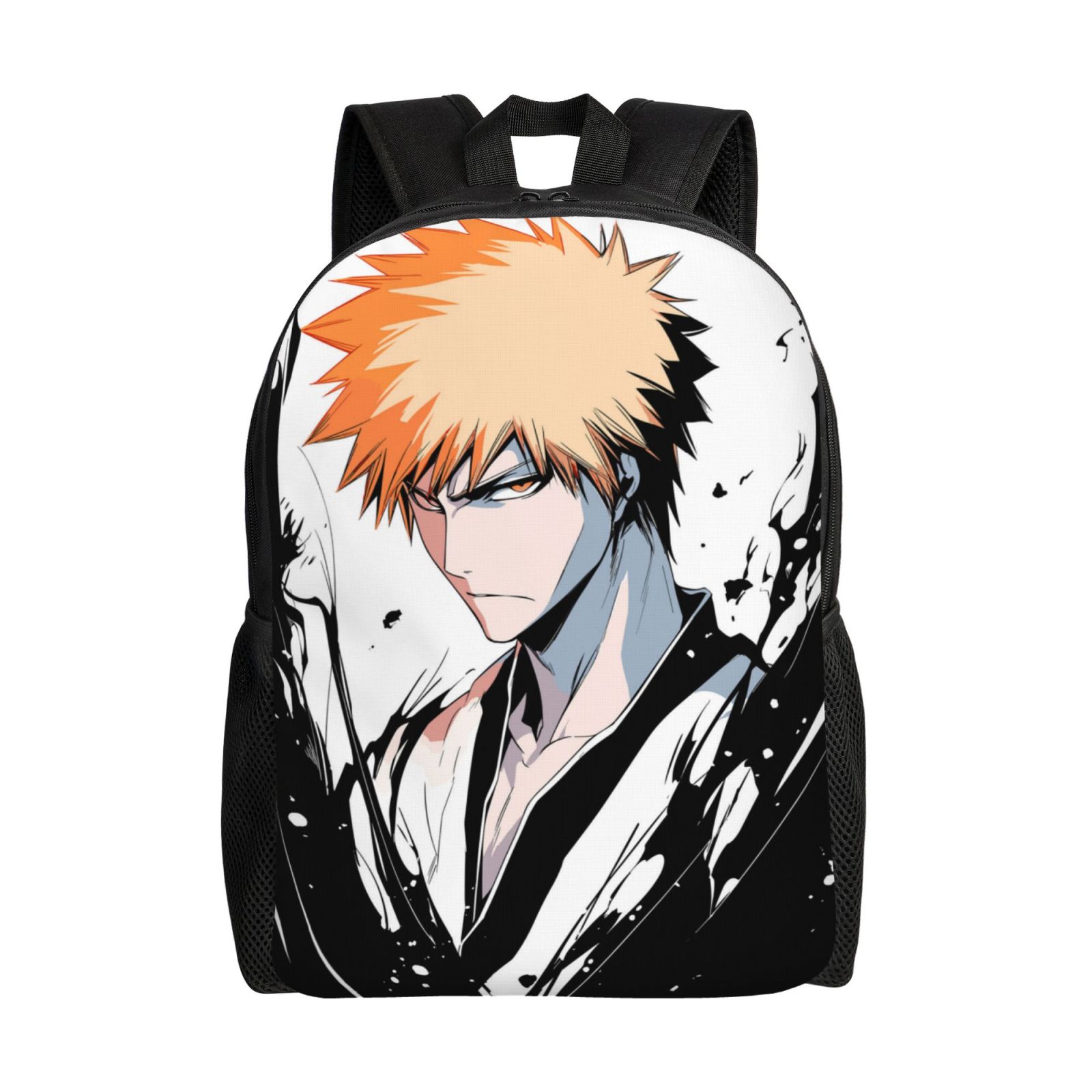 Bleach Ichigo Kurozaki Backpack Cute Anime Large Capacity Multifunction ...