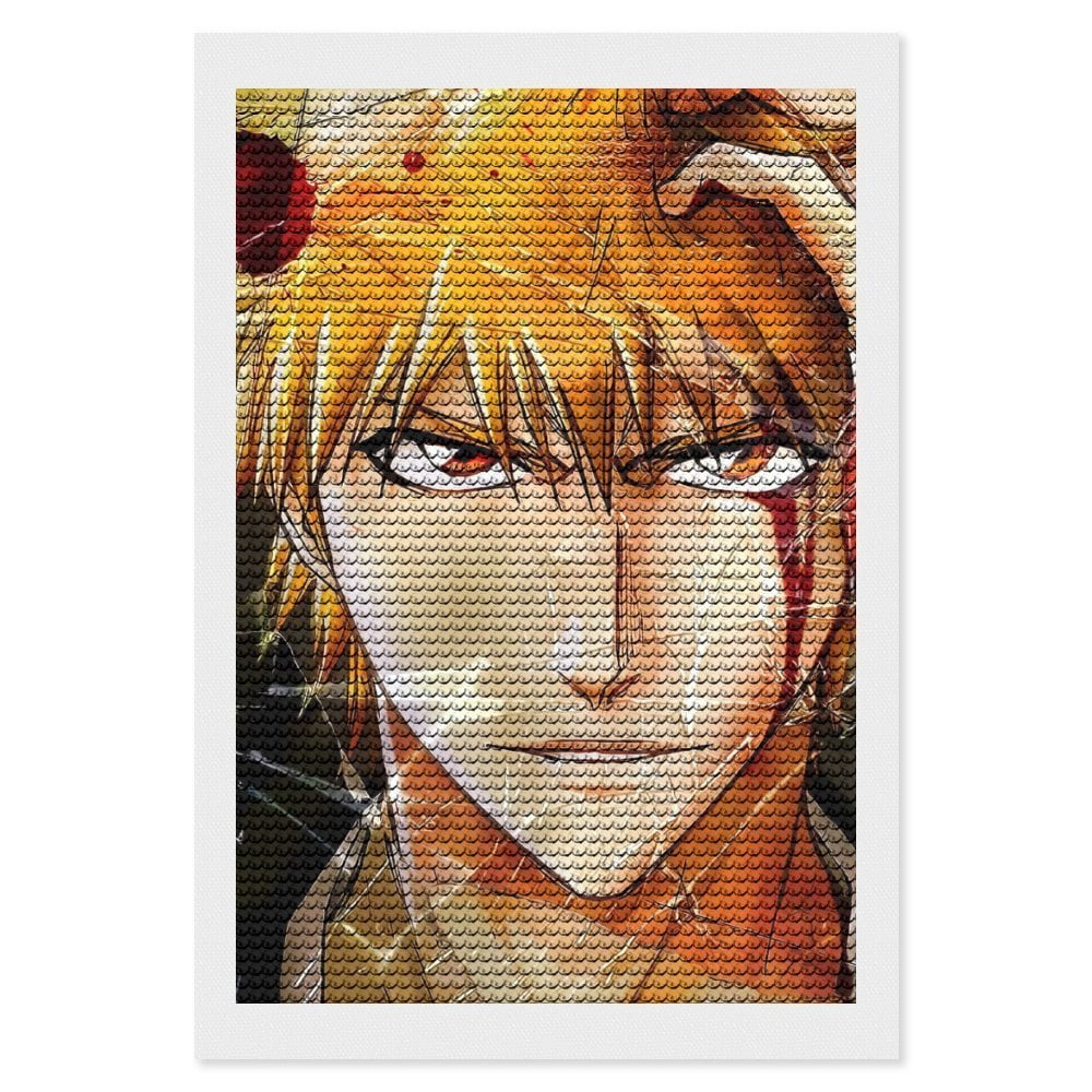 Bleach Ichigo Kurozaki Diamond Art Kits DIY 5D Anime Painting by Number ...