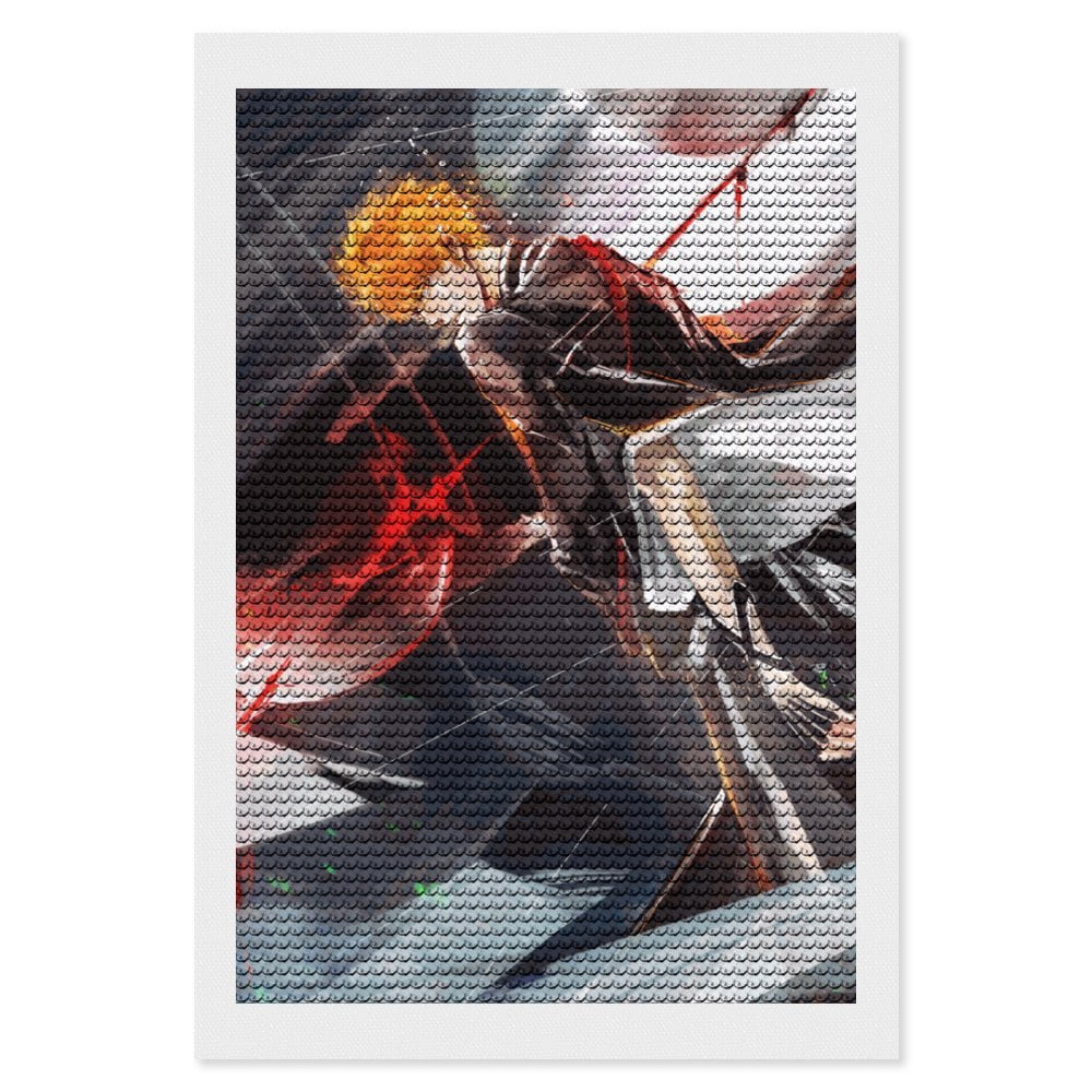 Bleach Ichigo Kurozaki Diamond Art Kits DIY 5D Anime Painting by Number ...
