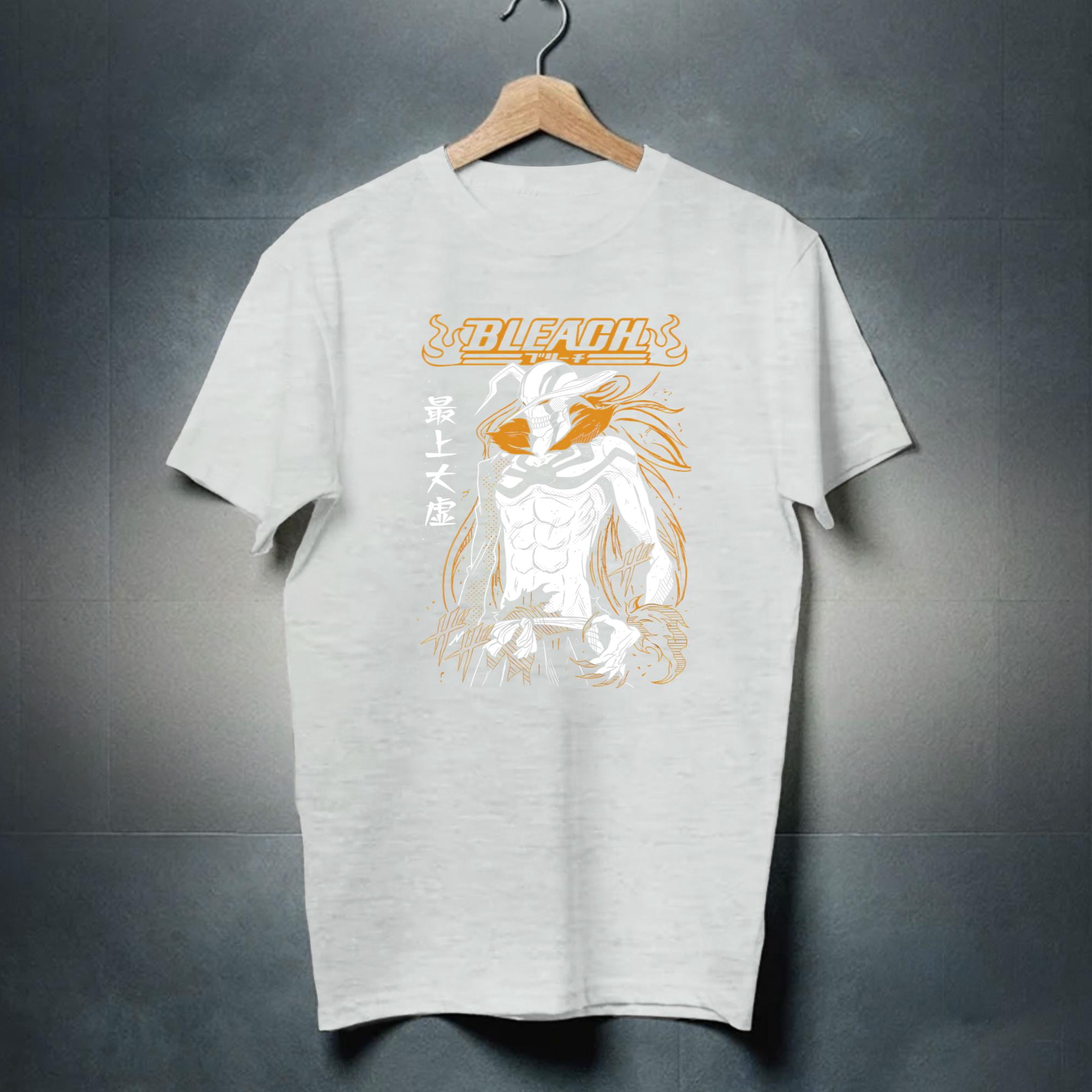 Bleach Ichigo T-Shirt Kurosaki Moon Kawai Anime Manga Black Tshirt ...