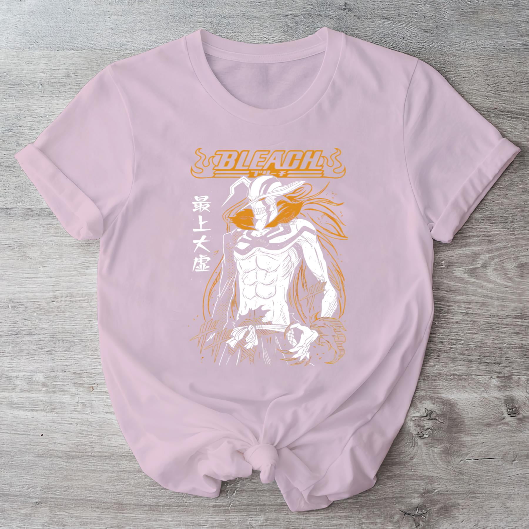 Bleach Ichigo T-Shirt Kurosaki Moon Kawai Anime Manga Black Tshirt ...