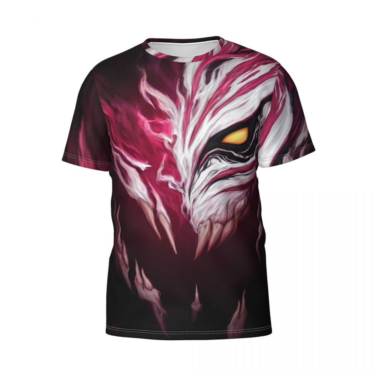 Bleach Kurosaki Ichigo Anime 3d Graphic Mens Womens Short Sleeve Crew T ...