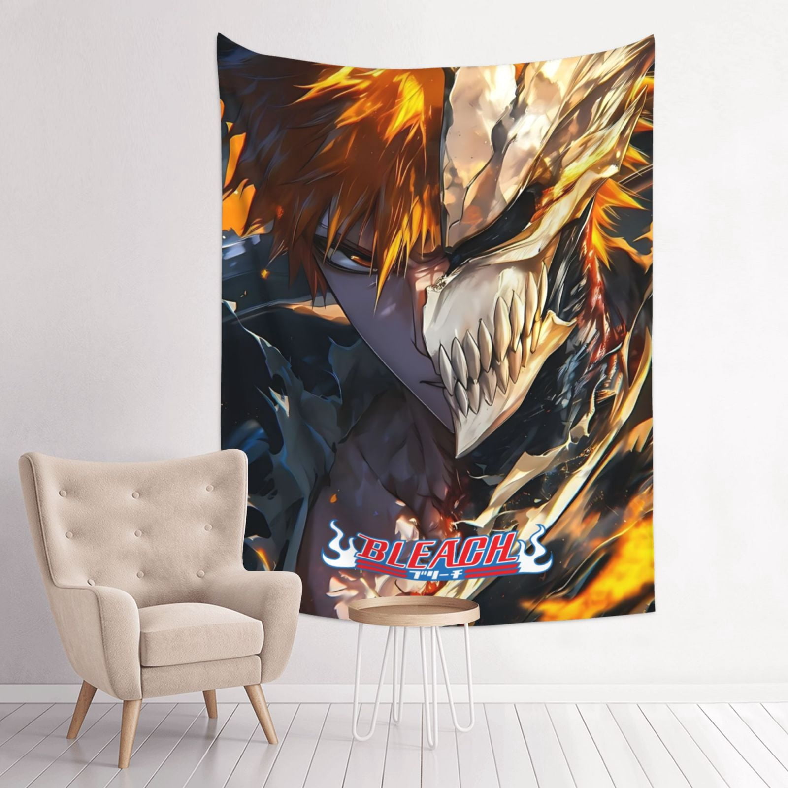 Bleach Kurosaki Ichigo Anime Tapestry Indian Wall Hanging Tapestries ...