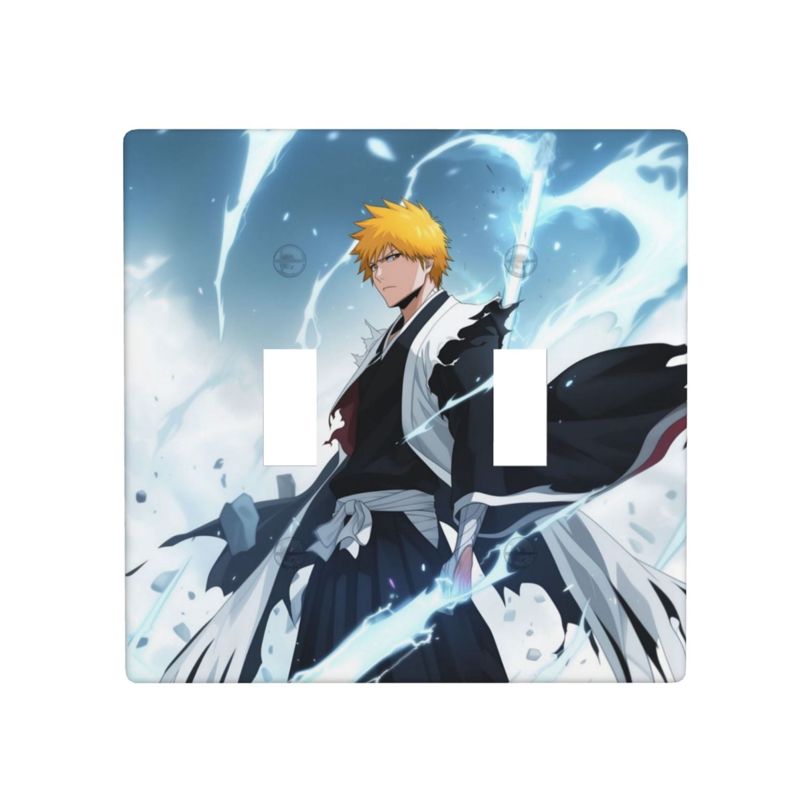 Bleach Kurosaki Ichigo Cover Plate Double Toggle Decorative Wall Plate ...