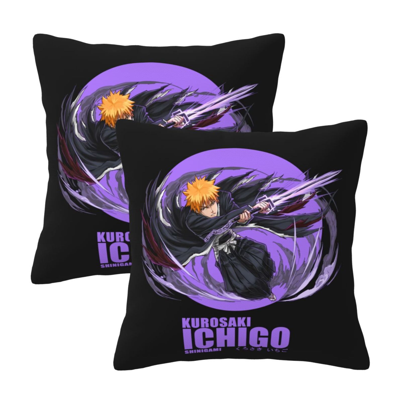 Bleach Kurosaki Ichigo Home Made Decorative Cushion Covers Bleach ...