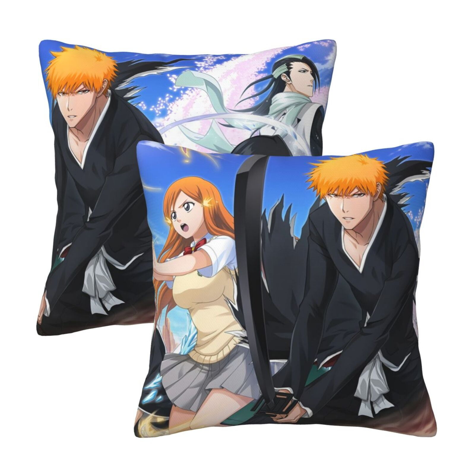 Bleach Kurosaki Ichigo Home Made Decorative Cushion Covers Bleach ...