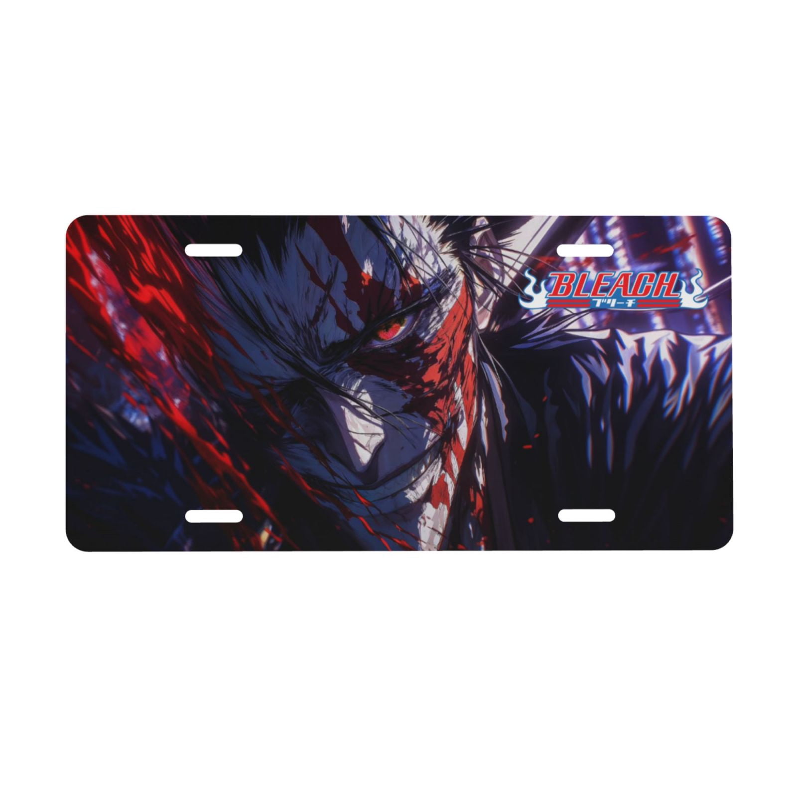 Bleach Kurosaki Ichigo License Plate, Car Front License Plates With 4 ...