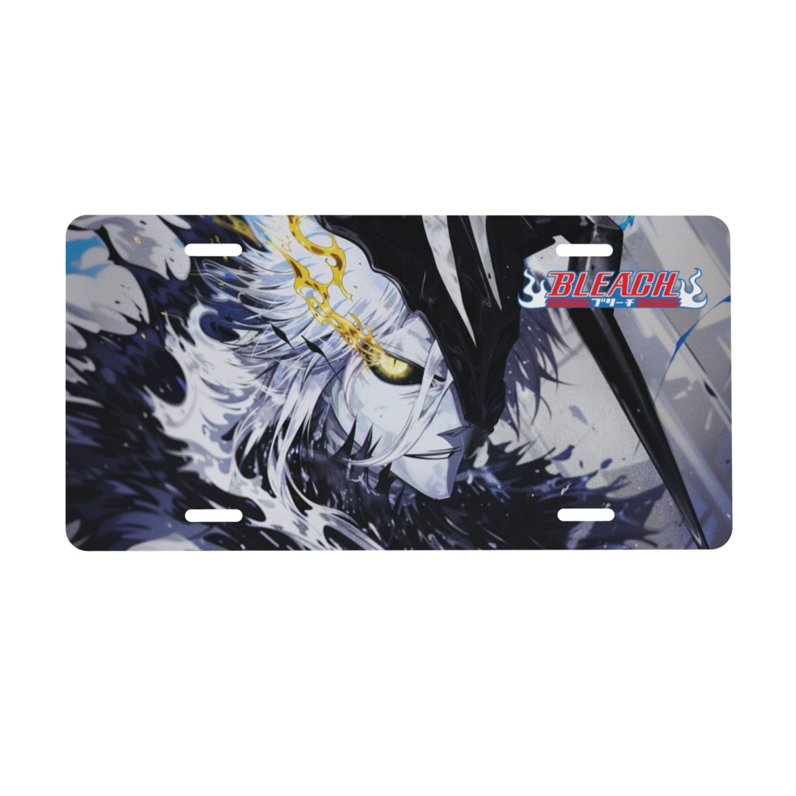 Bleach Kurosaki Ichigo License Plate, Car Front License Plates With 4 ...