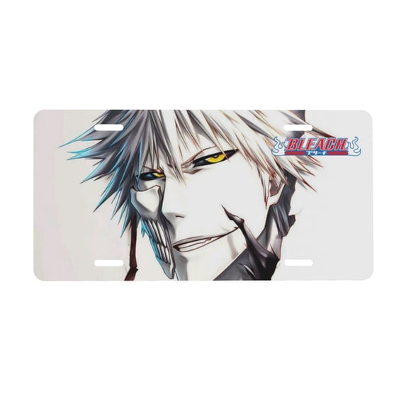 Bleach Kurosaki Ichigo License Plate, Car Front License Plates With 4 ...
