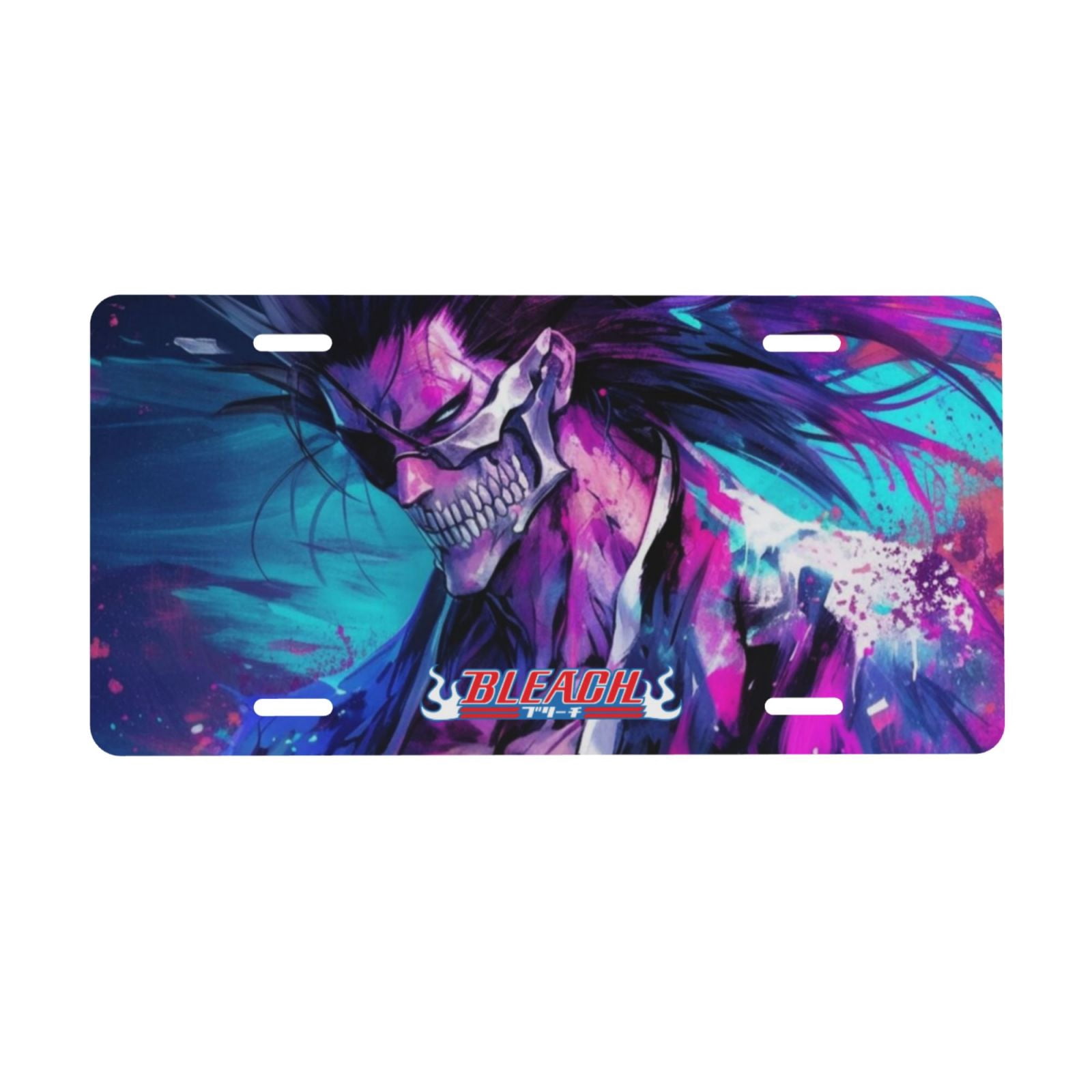 Bleach Kurosaki Ichigo License Plate, Car Front License Plates With 4 ...