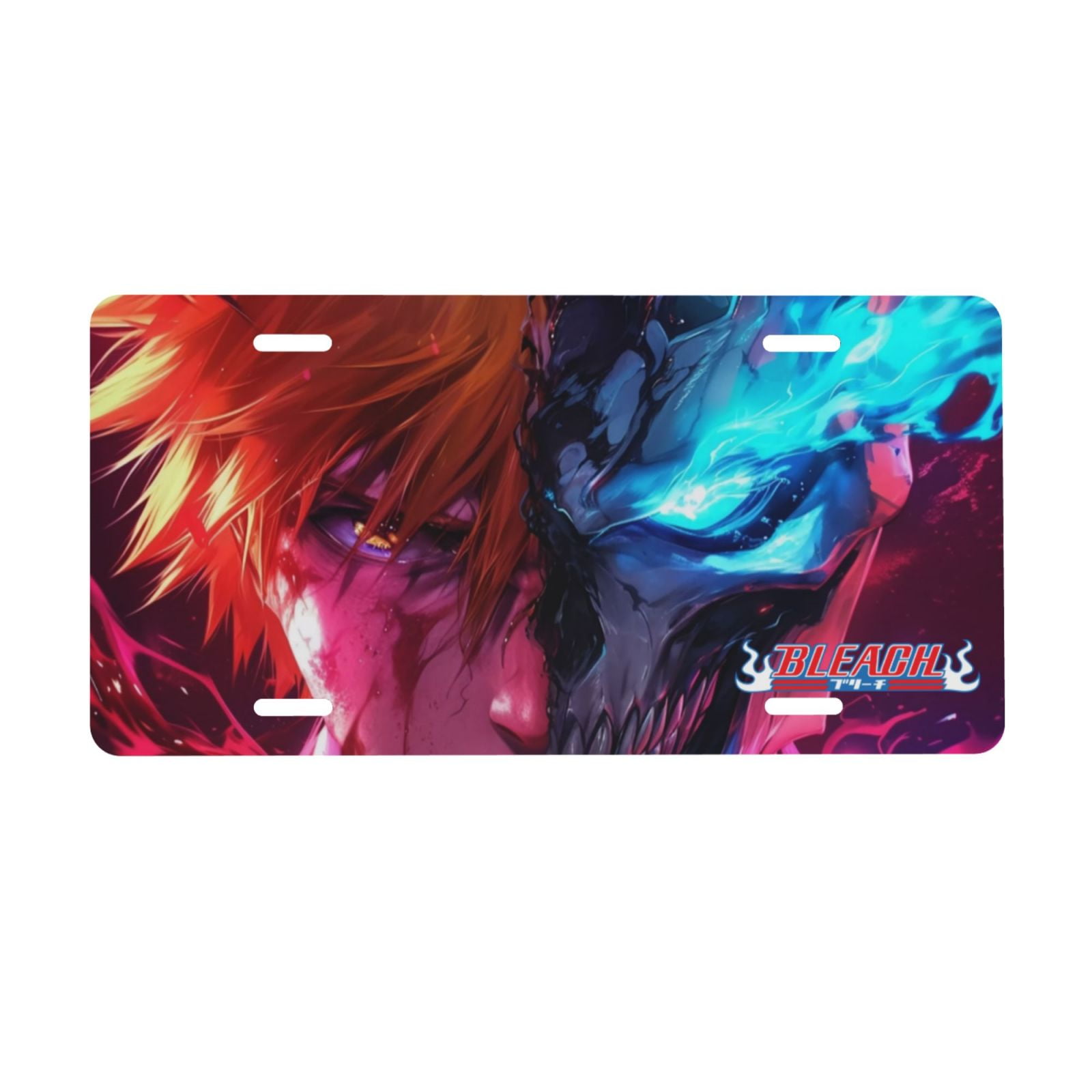 Bleach Kurosaki Ichigo License Plate, Car Front License Plates With 4 ...