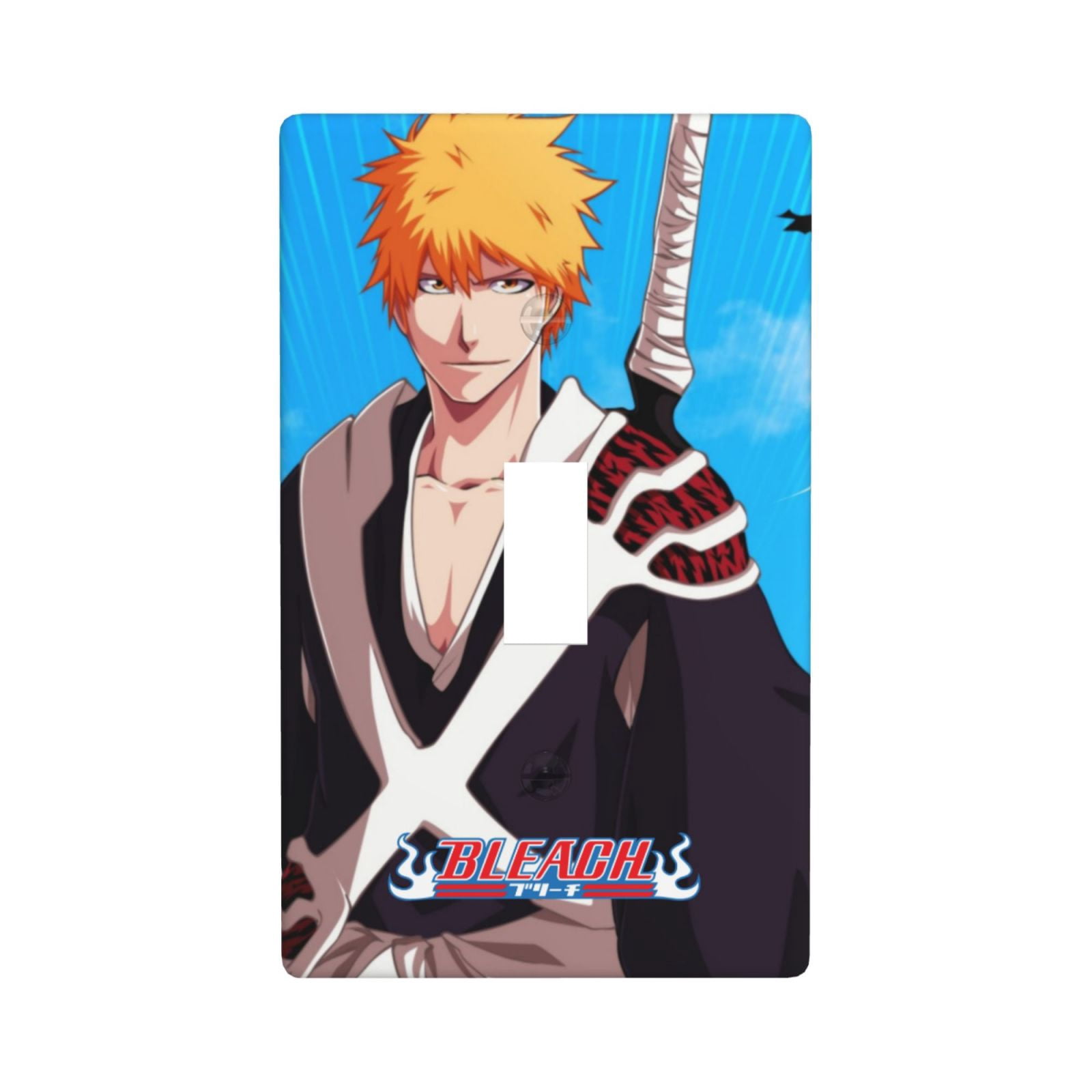 Bleach Kurosaki Ichigo Single Toggle Light Switch Plates Outlet Covers ...
