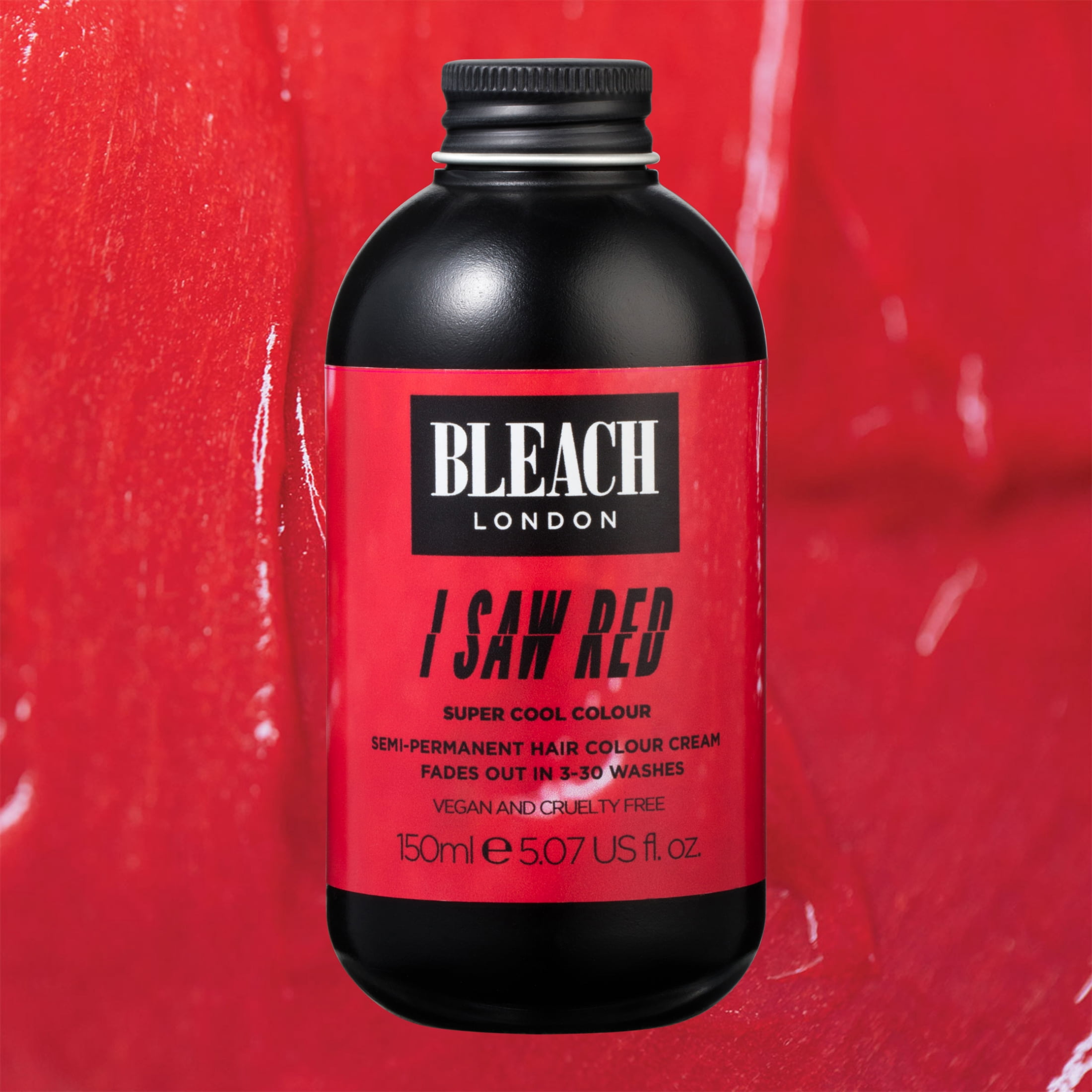 Bleach London Super Cool Color Semi-Permanent Hair Color Cream, I Saw ...