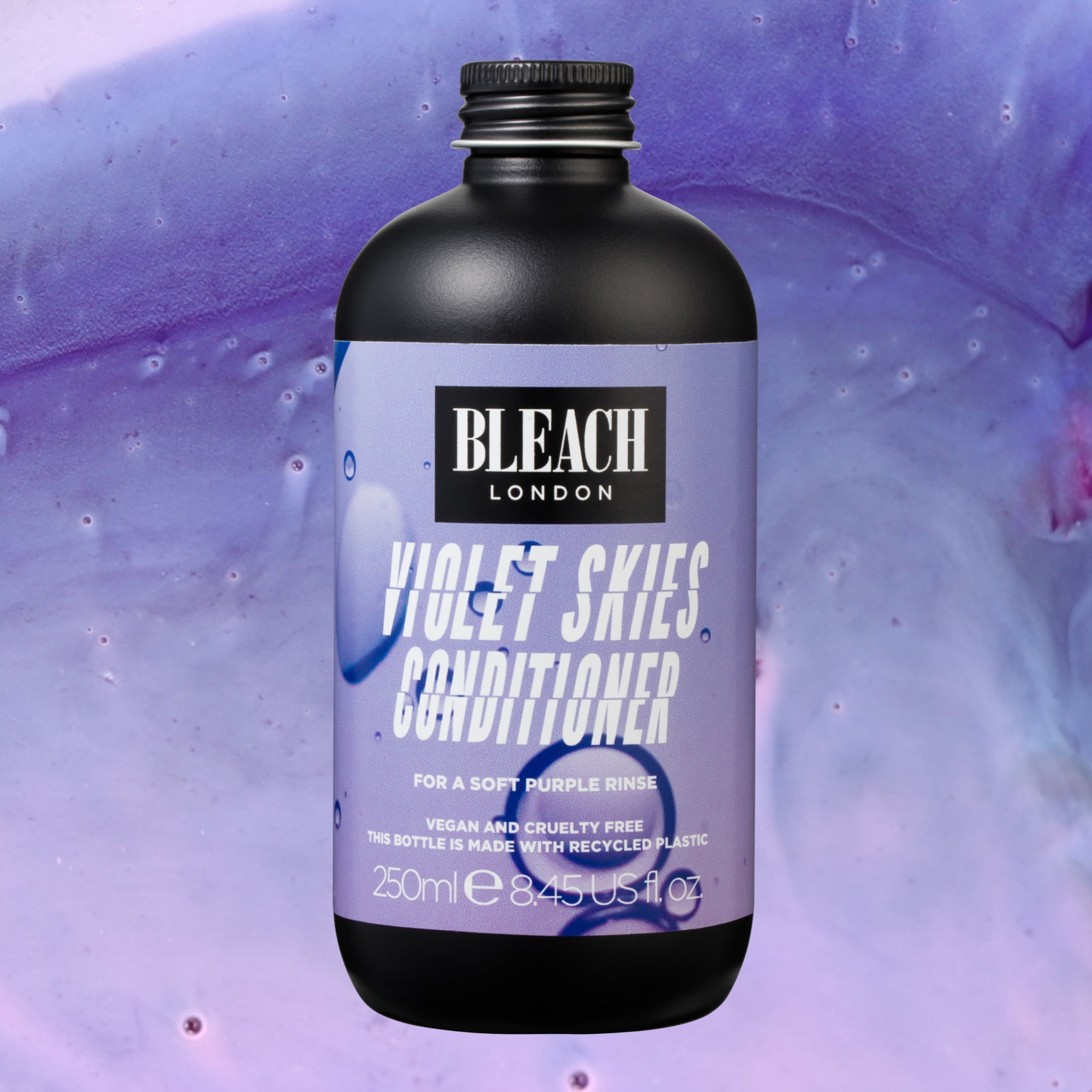 Bleach London Violet Skies Conditioner, Color-Toning Formula with Wheat ...