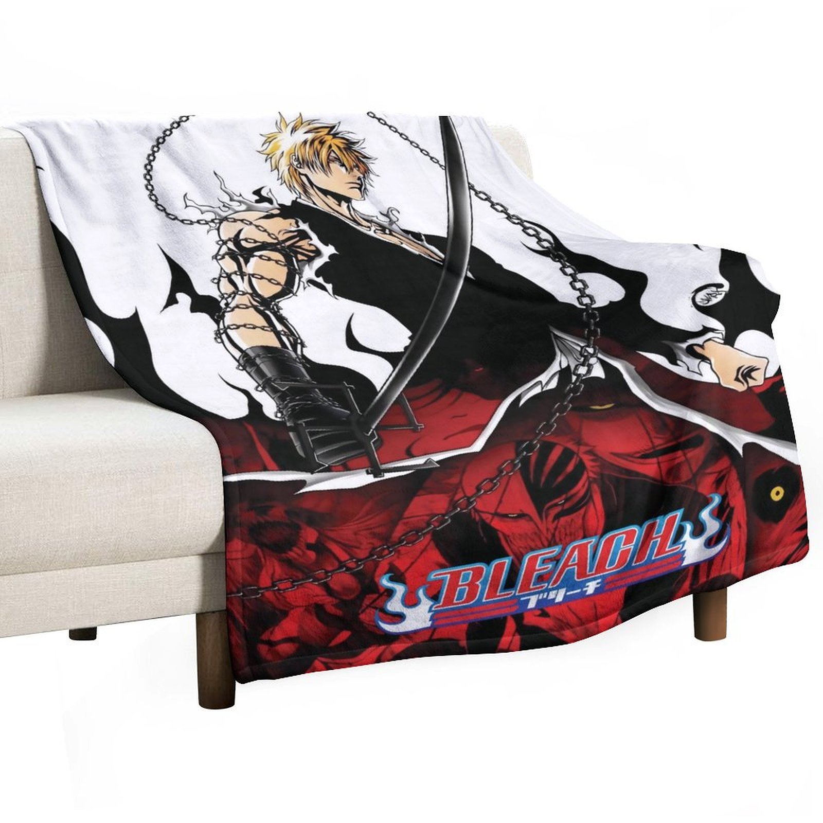Bleach Luxury Flannel Blanket - Super Soft Anti-Static Plush Warm ...