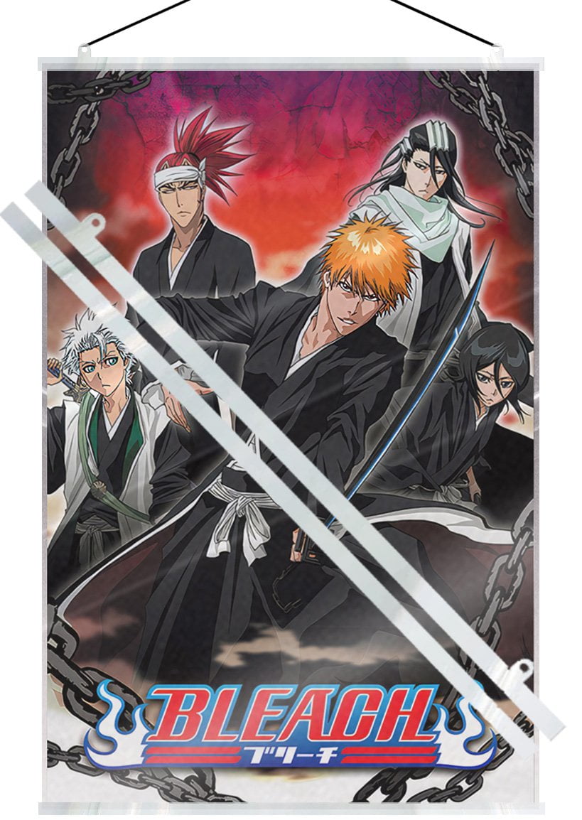 Bleach - Manga Anime TV Show Poster (Group - Chained) (Size: 24" x 36 ...