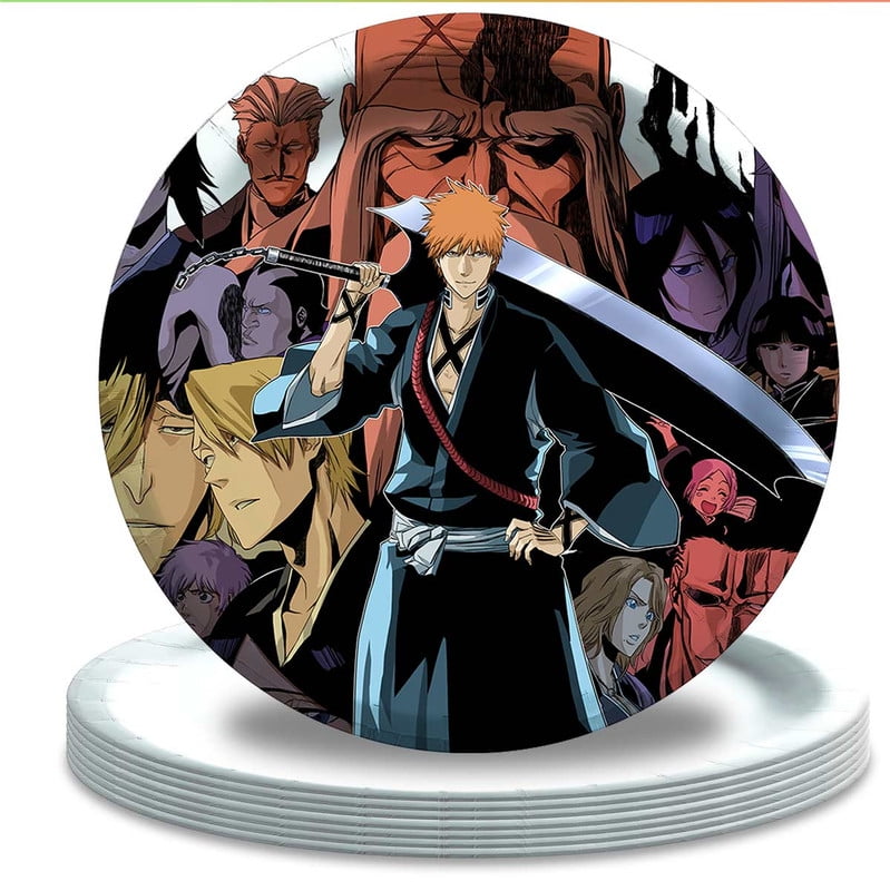 BLEACH Paper Plates Party Decorations Tableware Supplies Birthday ...